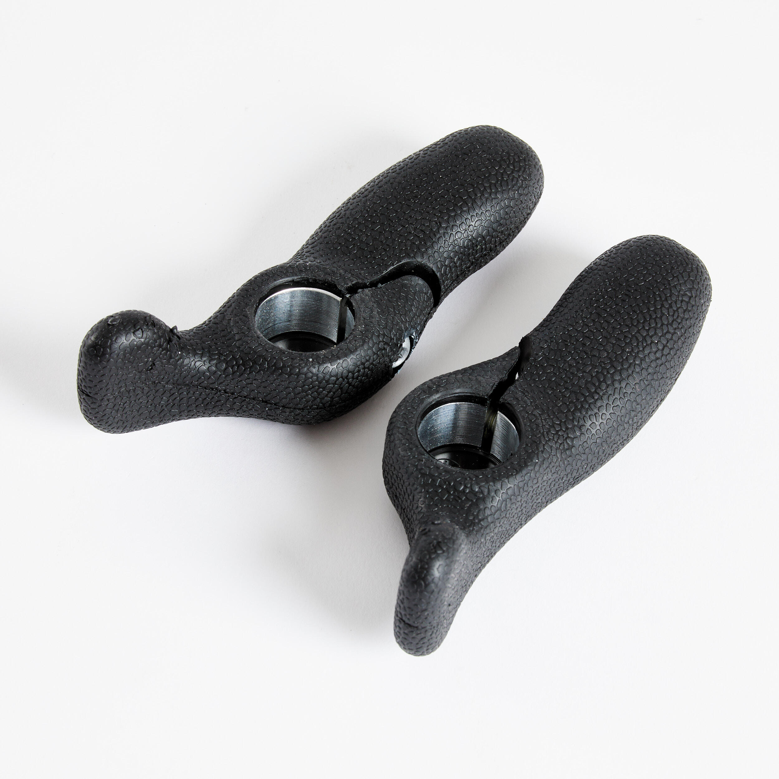 Ergonomic Bar Ends - Black - Decathlon