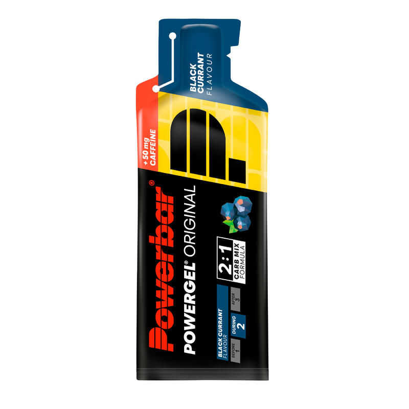 Gel energético POWER GEL Cassis 4x41g POWERBAR - Decathlon