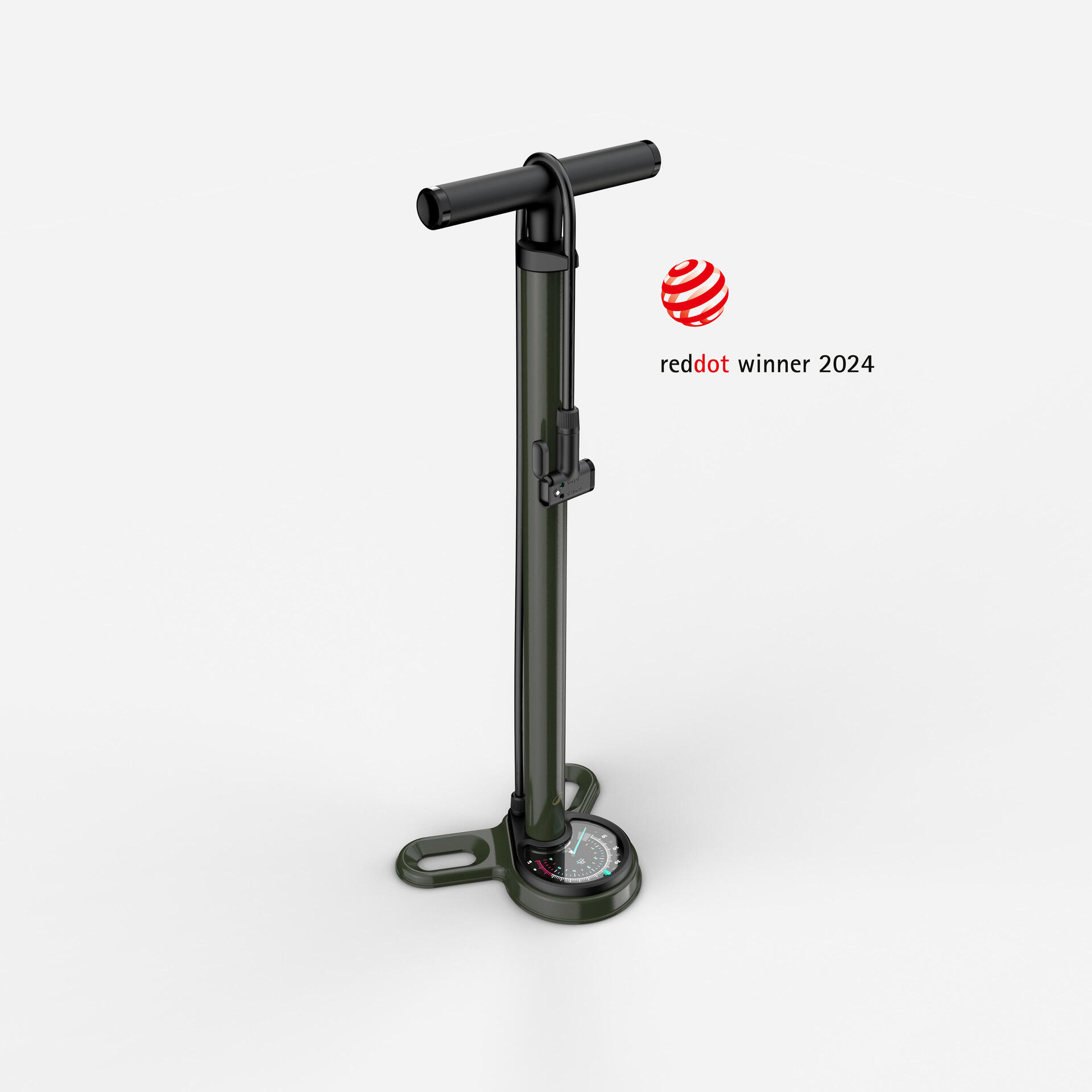 Bicycle Floor Pump 900 MTB/GVL - High Volume