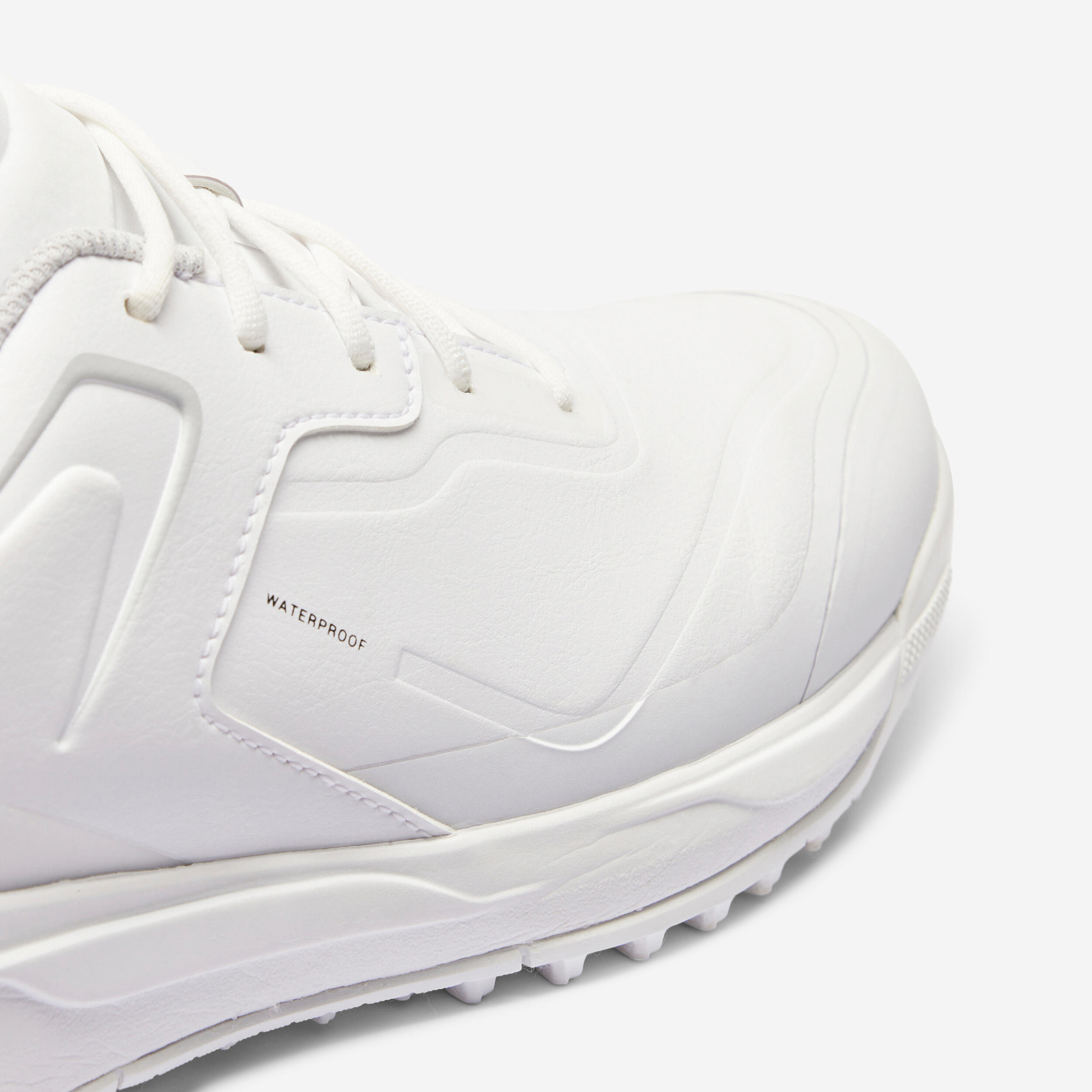 Men's Waterproof Golf Shoes - Inesis MW 500 White - Snow white, Snow ...