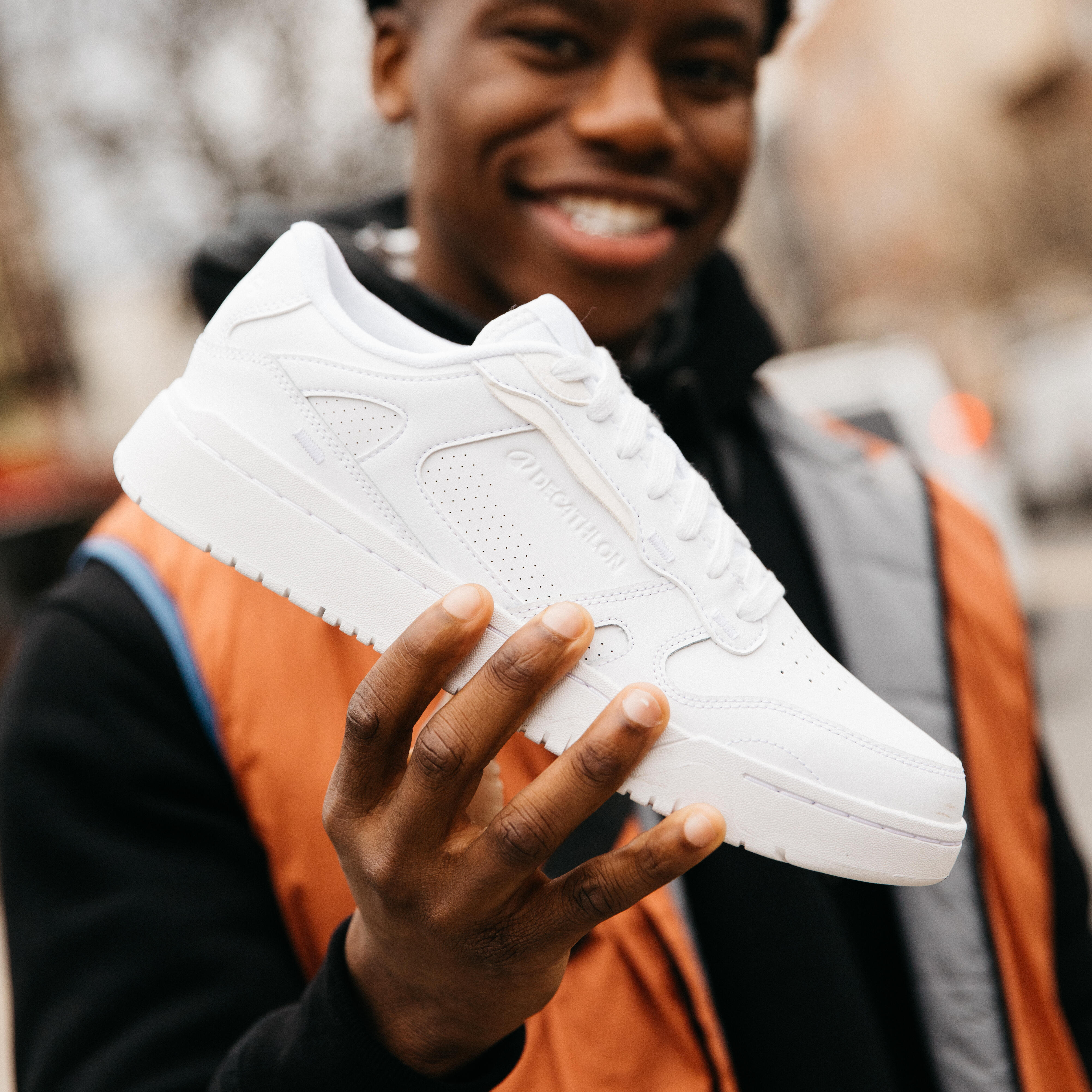 Chaussures de marche homme – CJ 80 - Blanc De Neige, Magnolia, Gris Lune - Decathlon - Décathlon