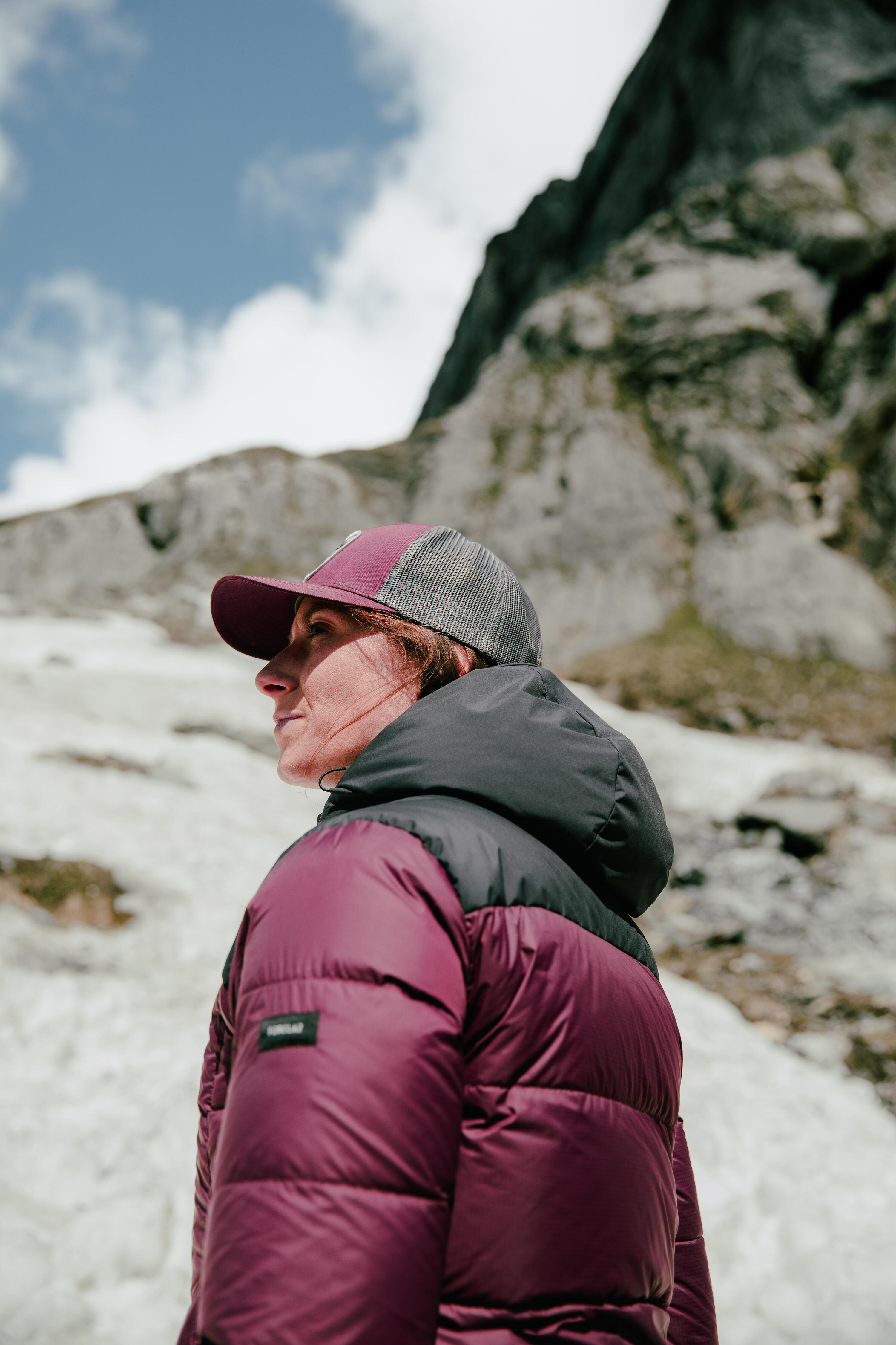 Piumino trekking donna MT900 PIUMA | -20°C | bordeaux SIMOND | Decathlon