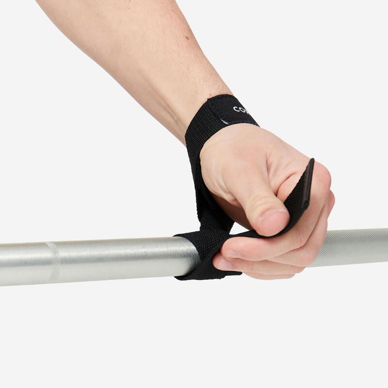 Sangle de tirage musculation - noir DOMYOS | Decathlon