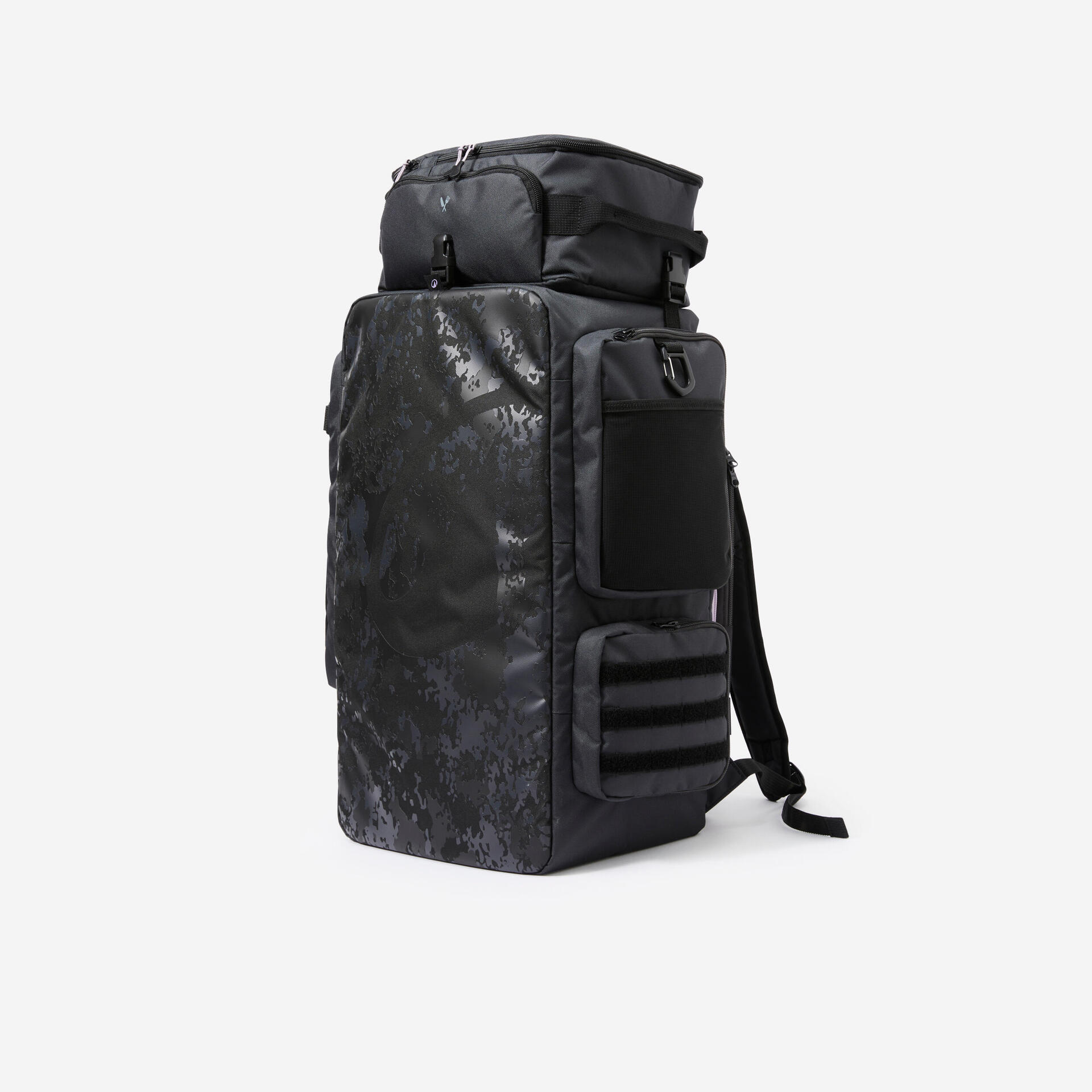 50 L Weight Training and Cross Training Insulated Gym Bag - Black