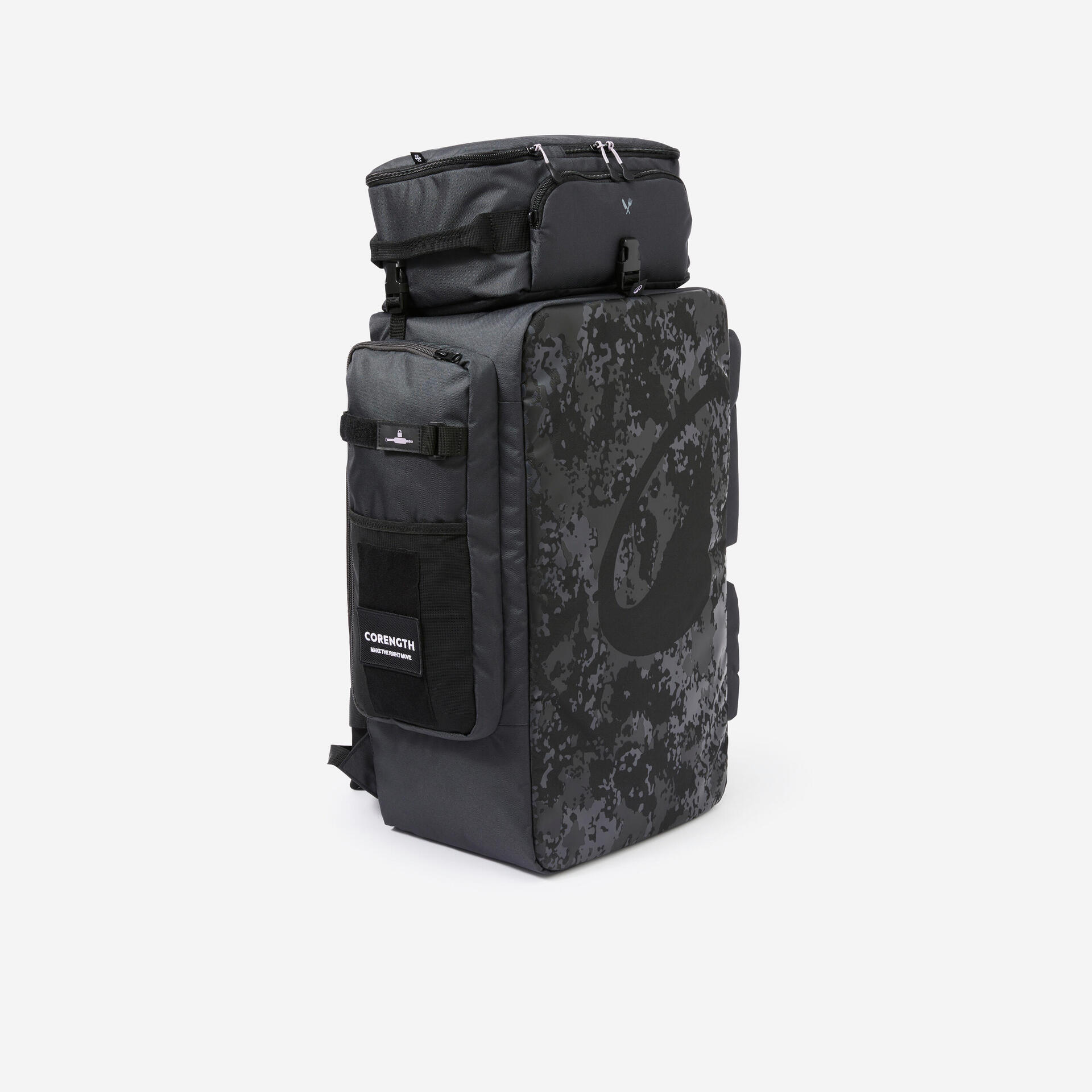 50 L Weight Training and Cross Training Insulated Gym Bag - Black