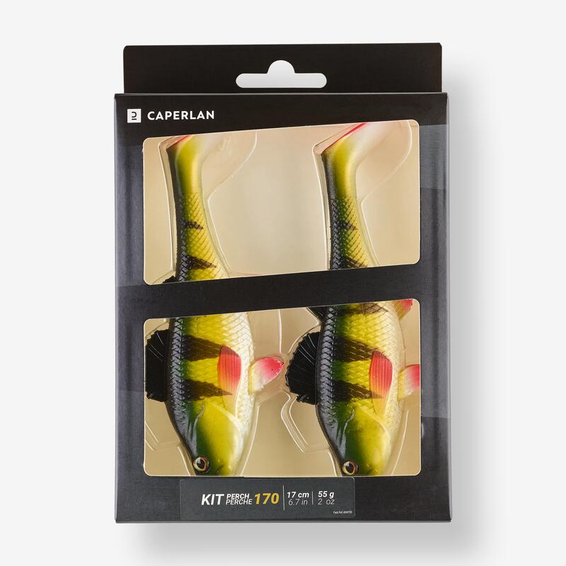 CAPERLAN - Set năluci flexibile SHAD PERCH 170 BIBAN | Decathlon