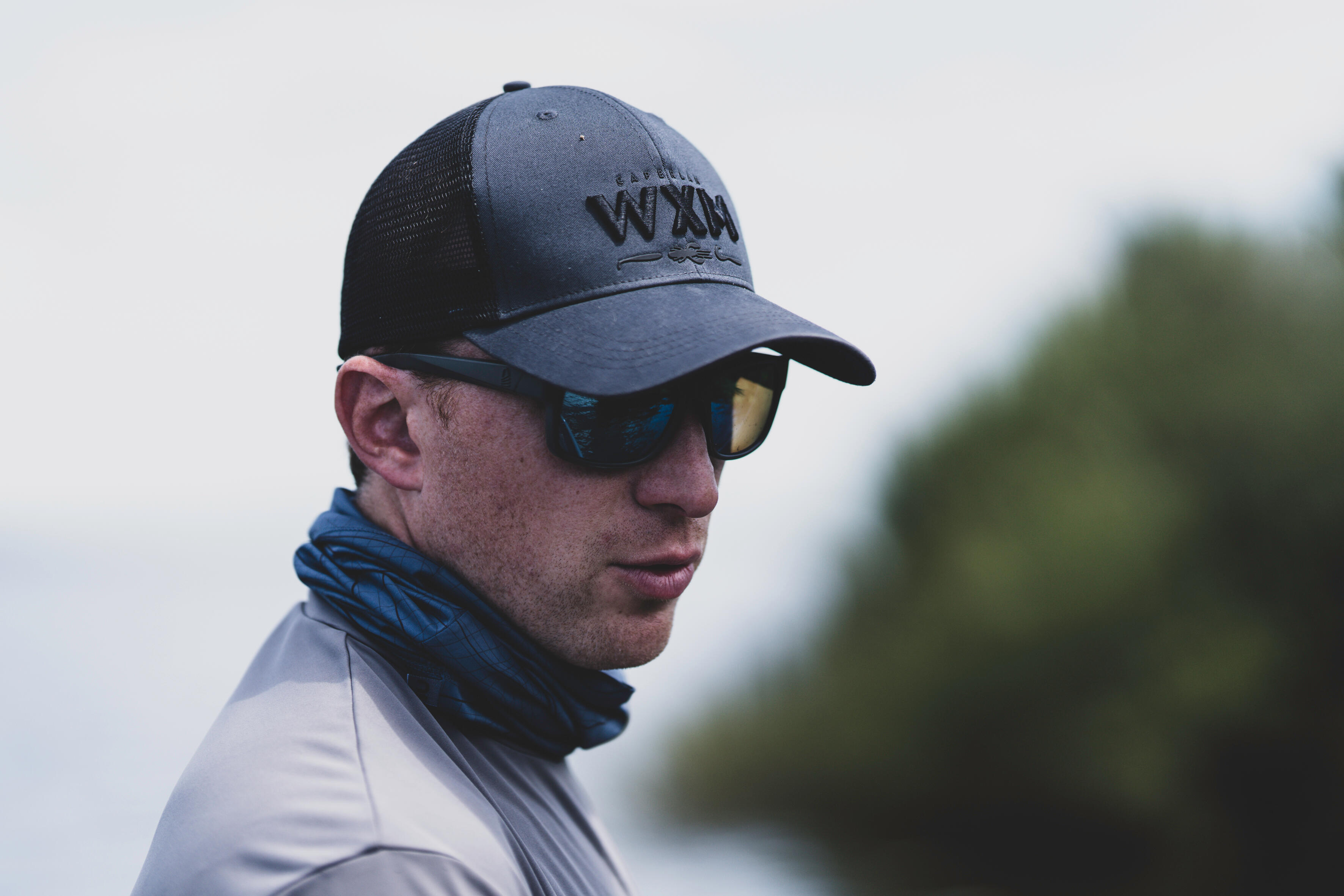 Fishing Trucker Snapback Cap - FC 500 WXM Black - Carbon grey ...