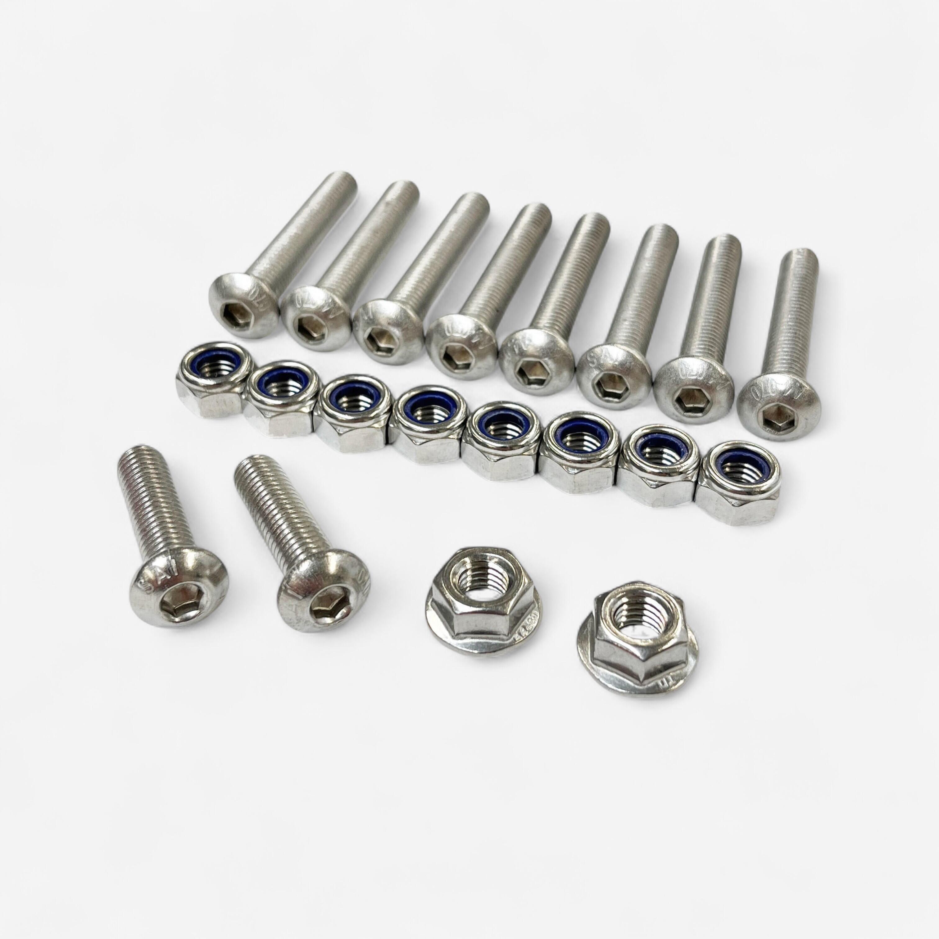 F900E ELECTRIC CARGO BIKE bolt kit for hoops and windshield - Decathlon