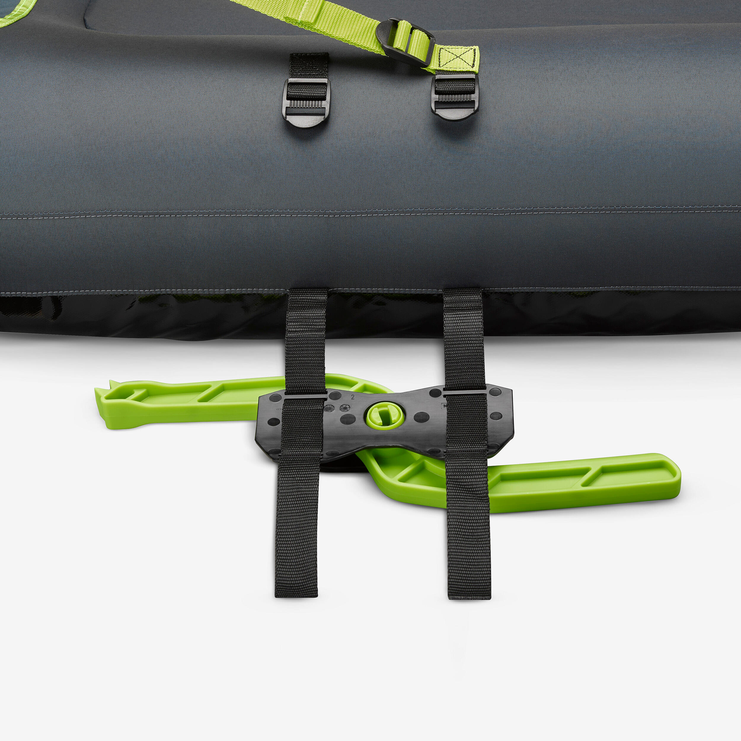 Traîneau gonflable avec freins - 900 Pumpslide - Bleu Ouragan, Vert ...