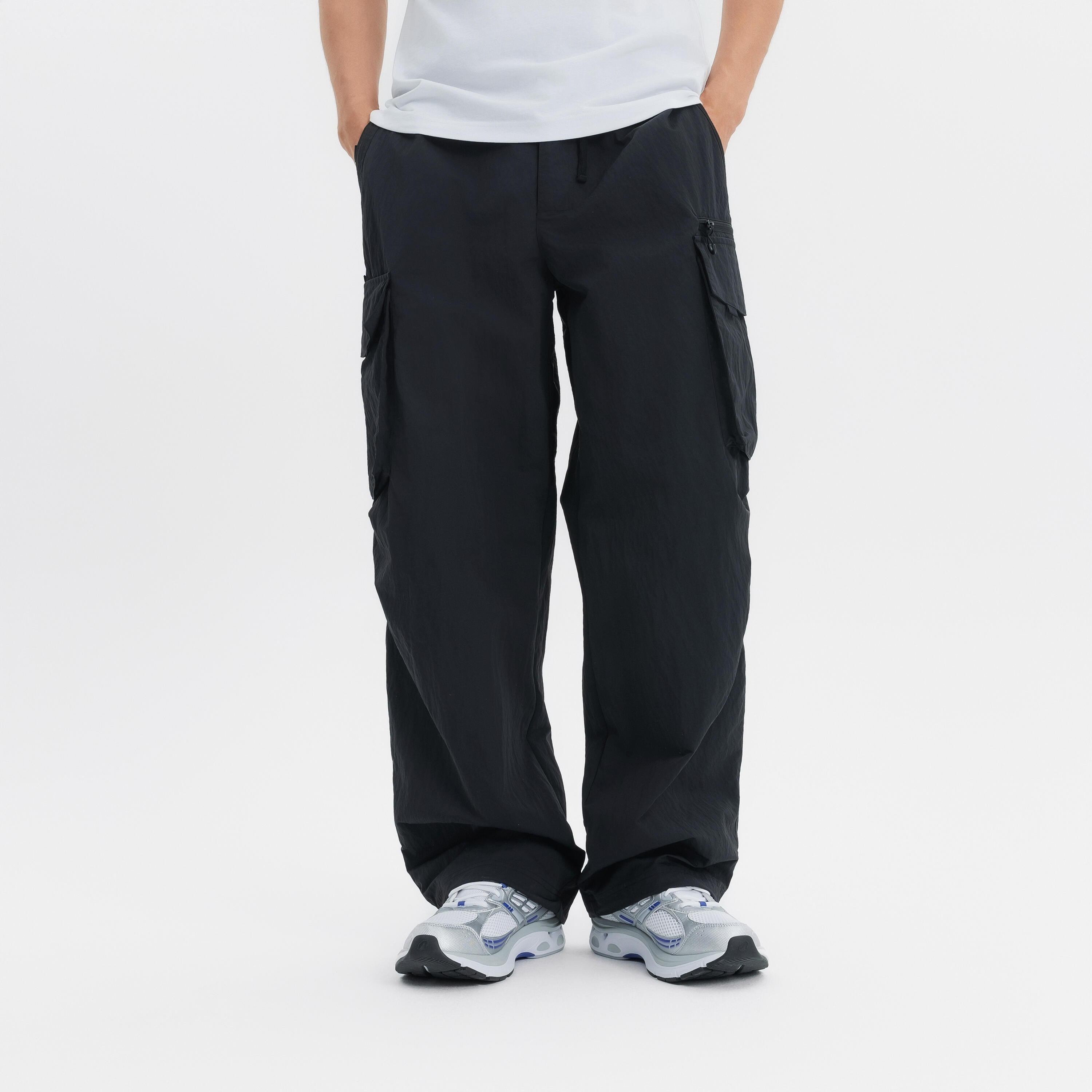 Sportswear oversize cargo pants-smoked black Sportswear oversize cargo pants-smoked black