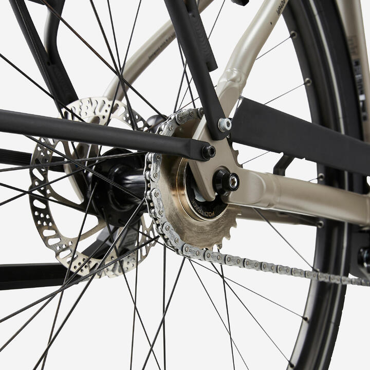 Vélo ville électrique à moteur automatique owuru cadre bas LD 940 E ...