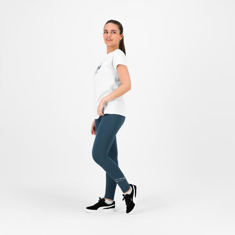 PUMA - Tricou Fitness Puma Albastru Damă | Decathlon