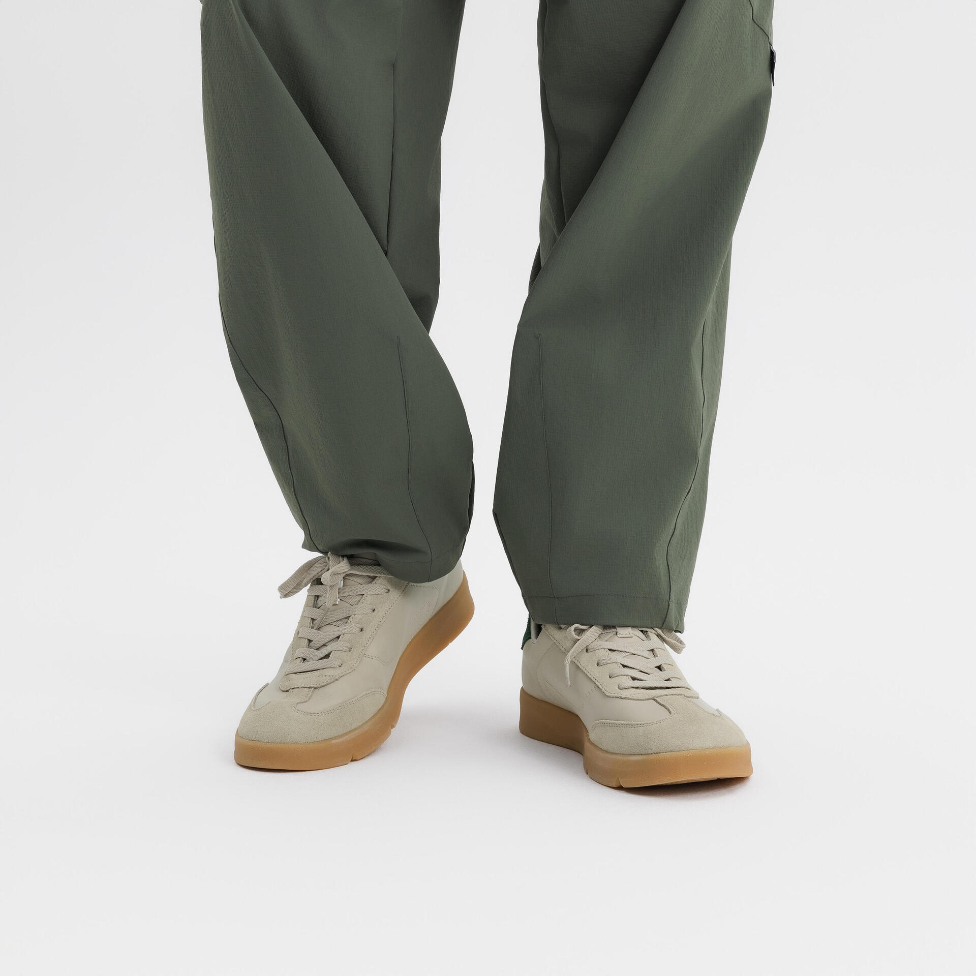 Men's Suede Sneakers TRAINER 70 - Beige