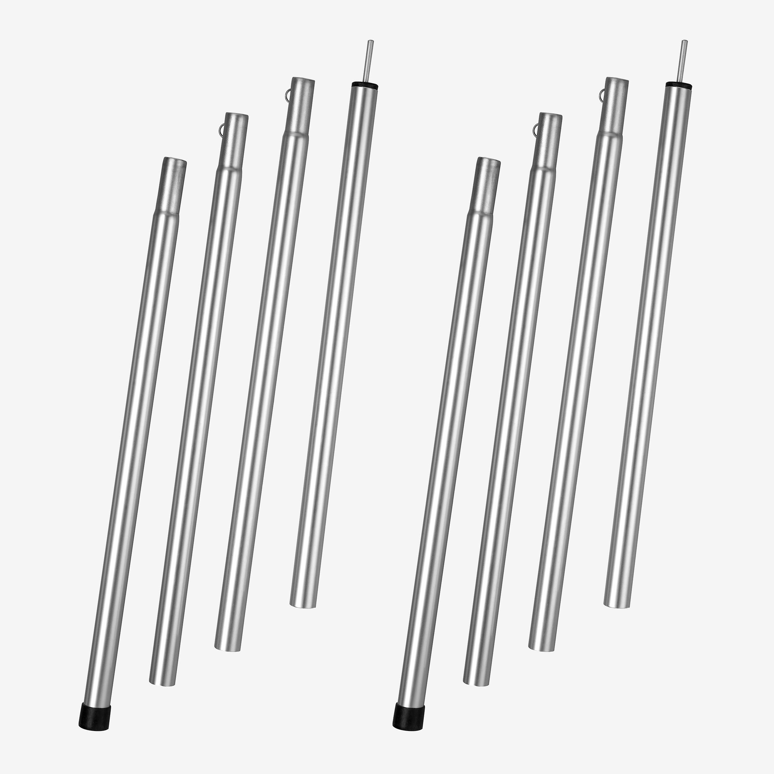 Aluminium Camping Tent Poles and Tarp x 2, 200 cm QUECHUA | Decathlon