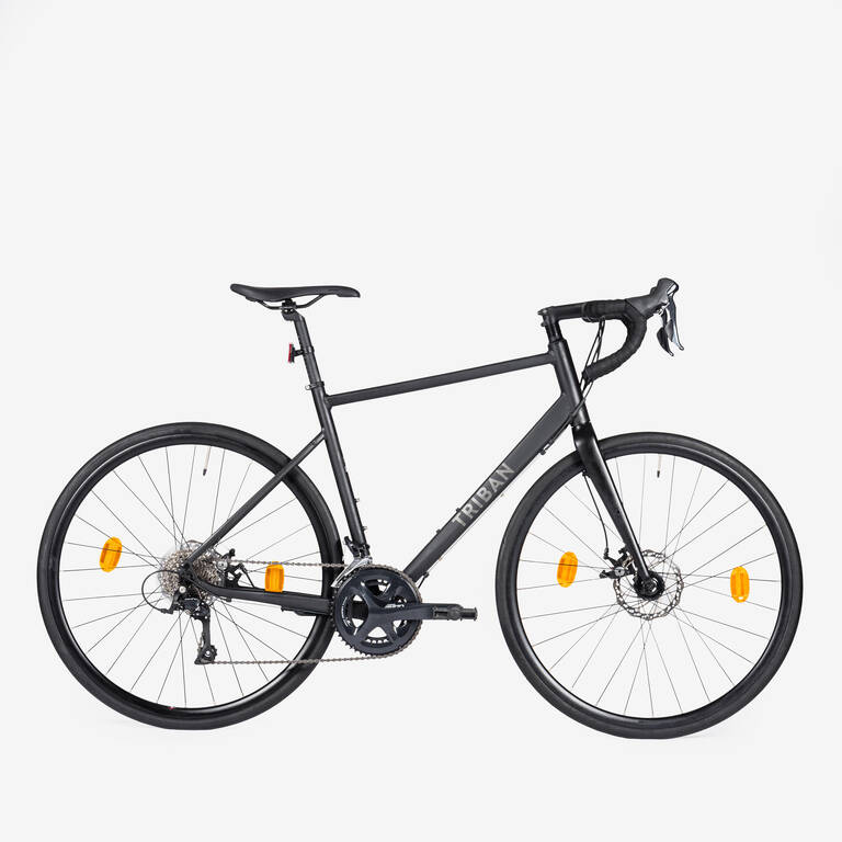 Road Bike Triban RC500 - Shimano 2x9, Carbon Fork, Promax Disc, Alu Frame