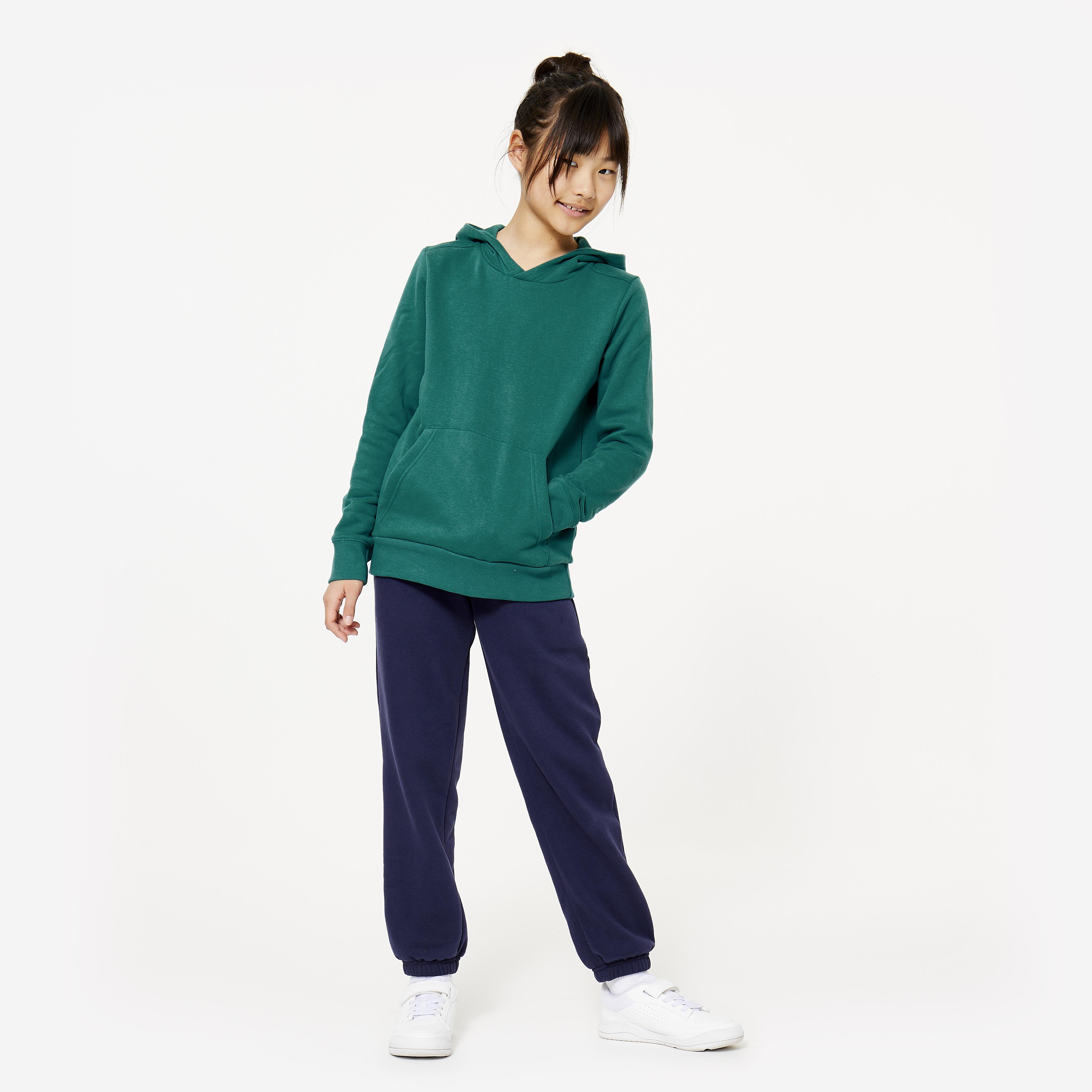 Kids' Sweatpants - 500 - Steel blue - Domyos - Decathlon