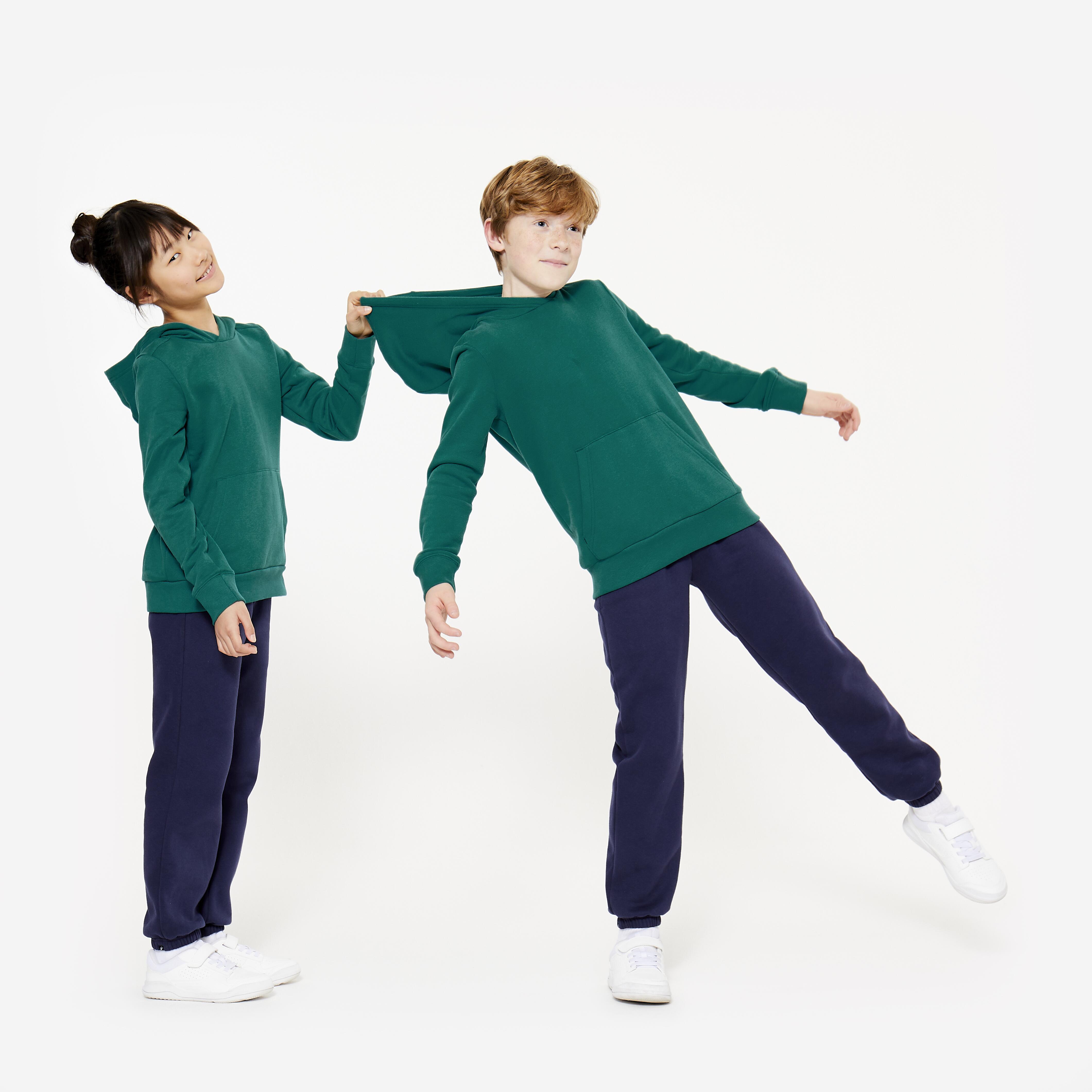 Kids' Sweatpants - 500 - Steel blue - Domyos - Decathlon