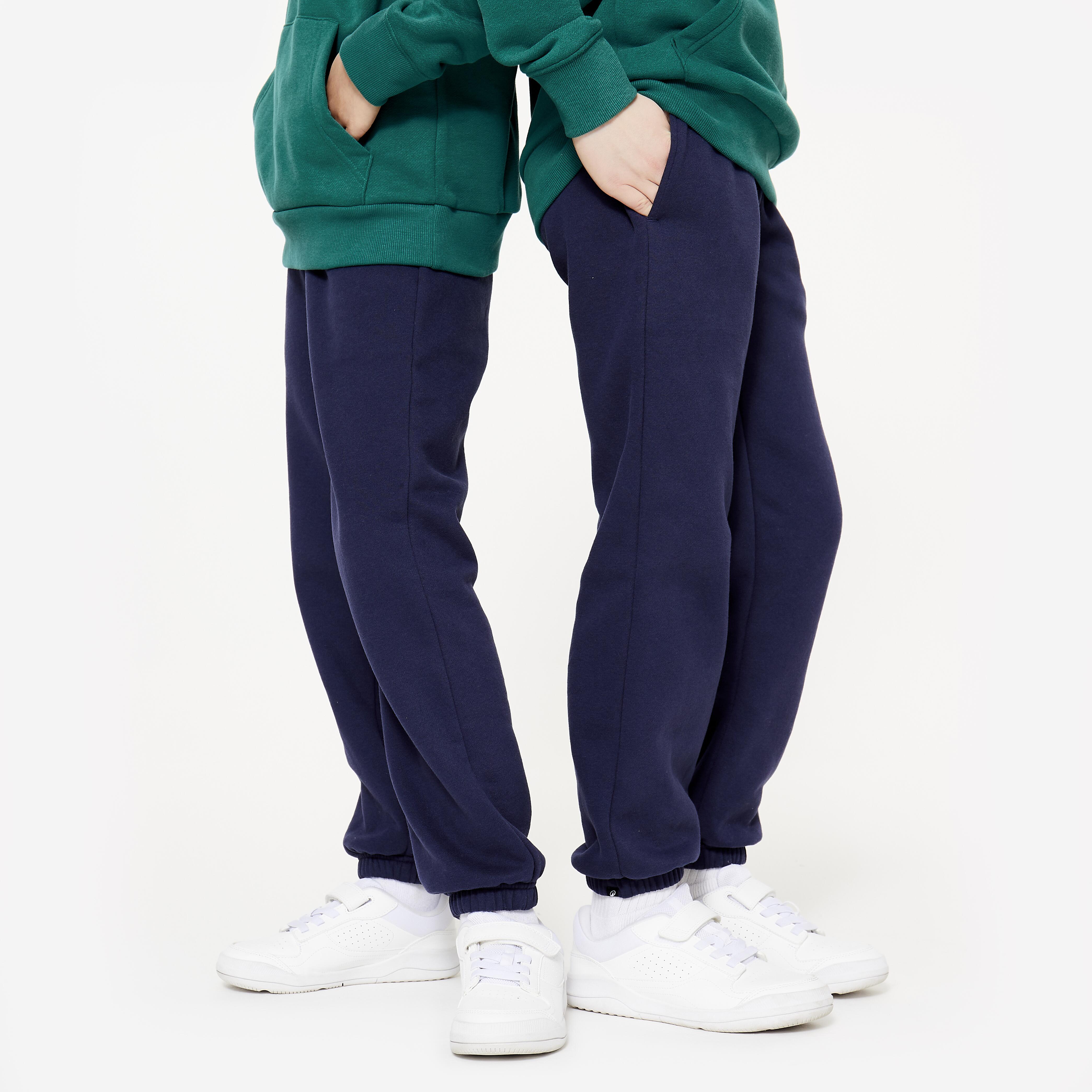Kids' Sweatpants - 500 - steel blue - Domyos - Decathlon