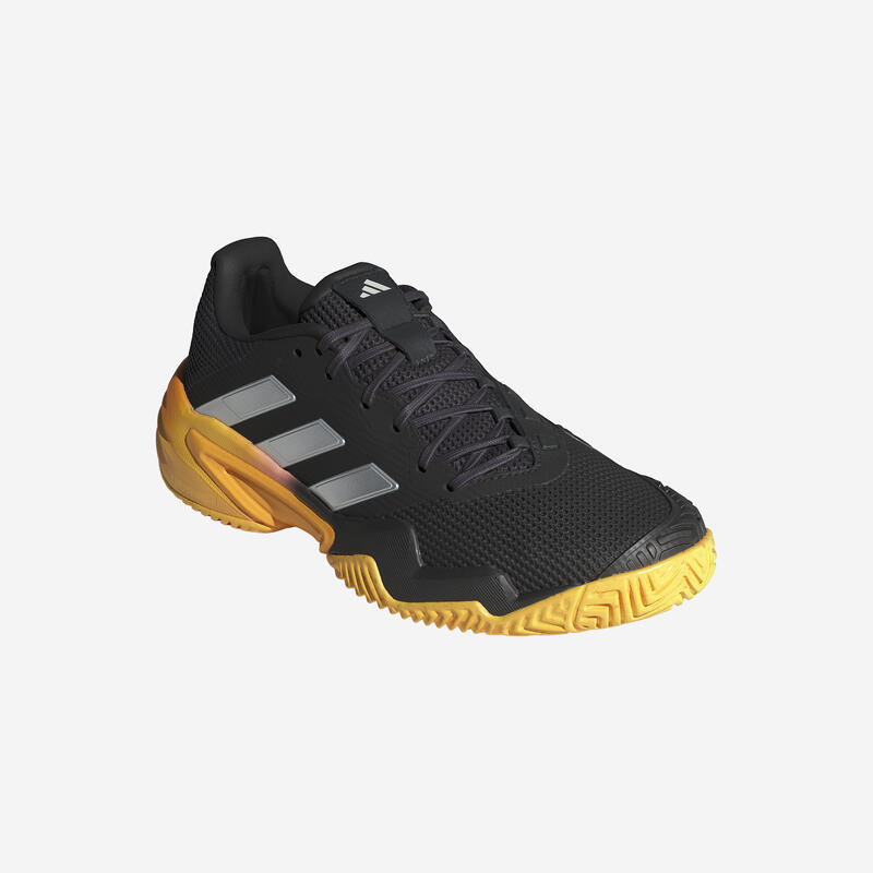 Chaussures de tennis multicourt homme - adidas Barricade noir jaune ...