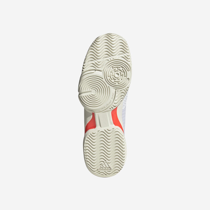 Calçado de ténis resistente criança, Adidas Barricade cinzento azul ...