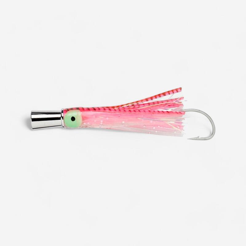 Amostra de Pesca Tipo "Assobiadora" DINGO METAL JET3 PINK MACKEREL ...