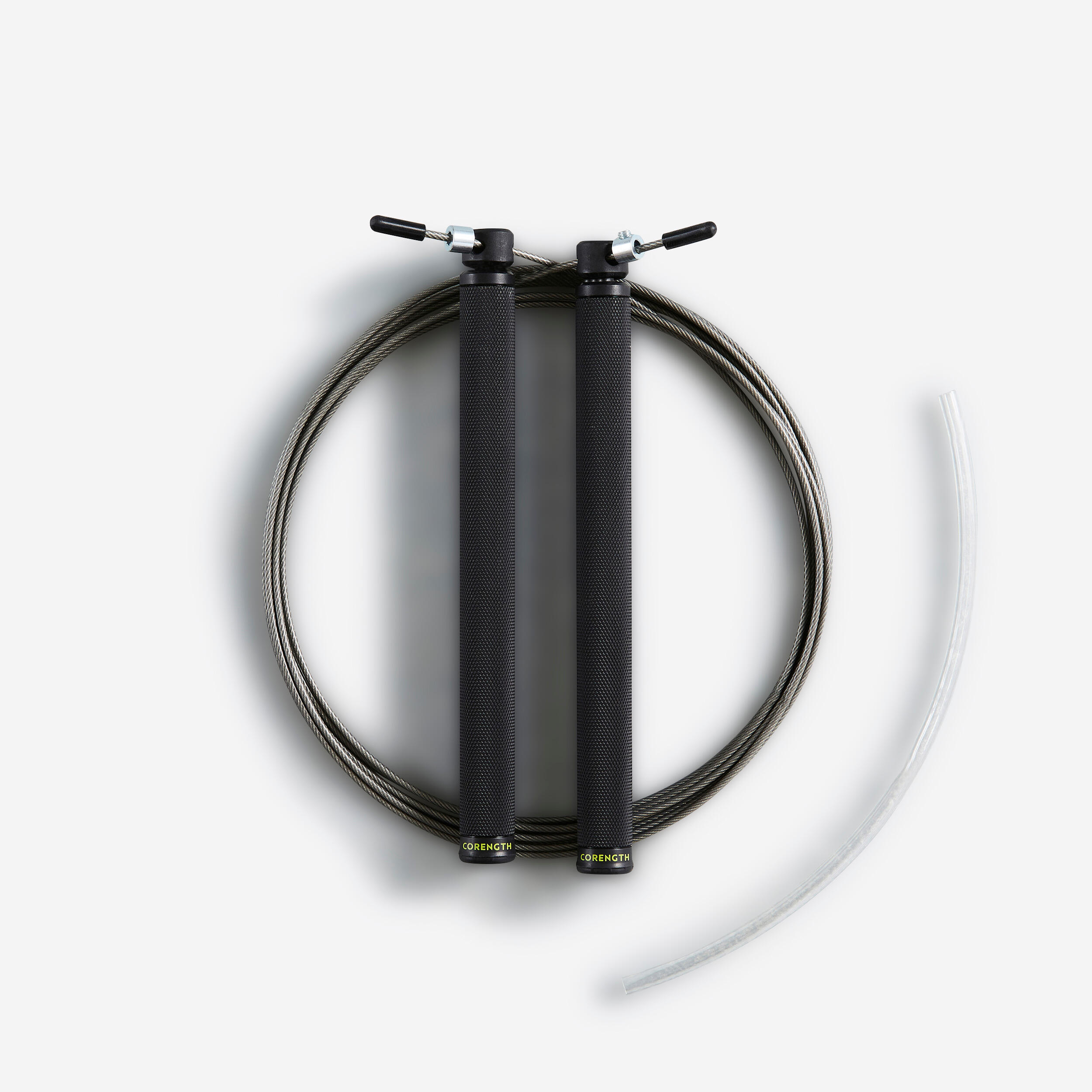 Fitness Skipping Rope - Speed Rope Pro - Black, Black - Corength ...