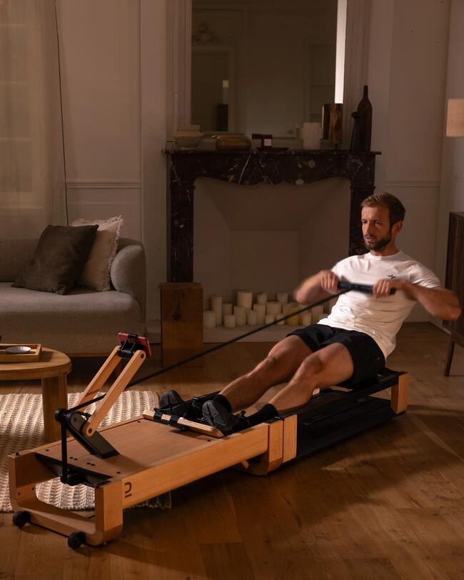 Self-Powered Smart 3-in1 Rowing Machine Woodrower with Decathlon ...