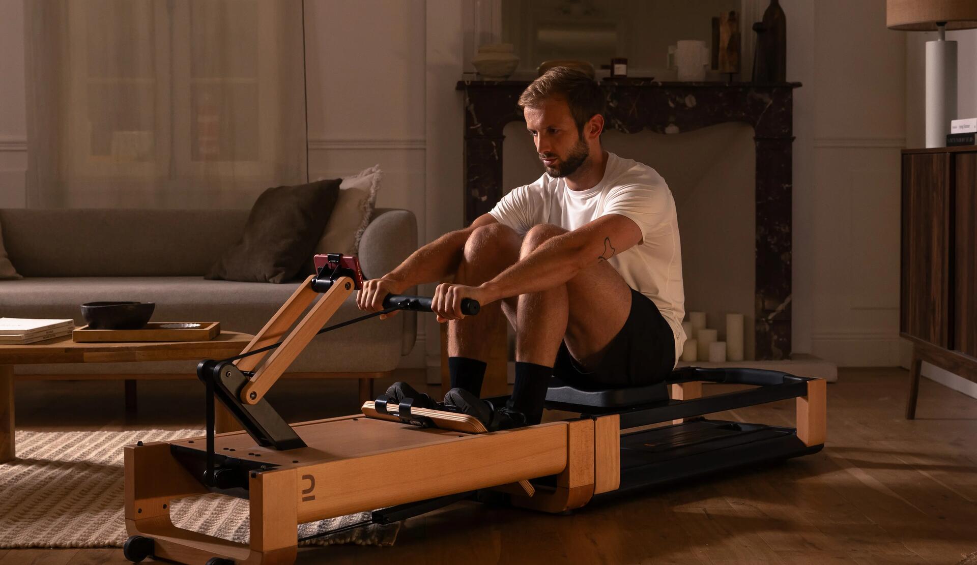 Rudergerät Bank 3-in-1 mit Eigenantrieb smart mit Decathlon-Garantie ...