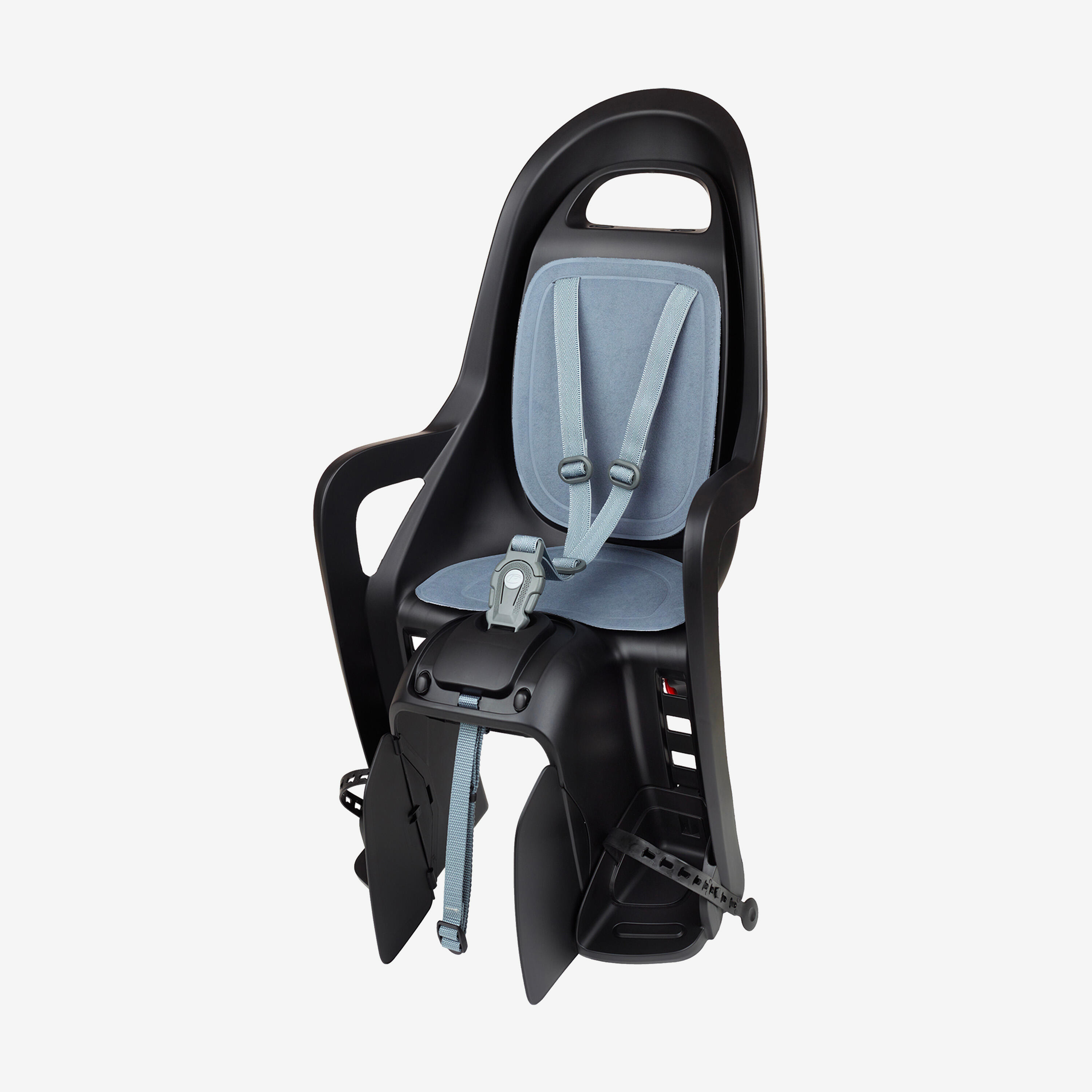 Bike Pannier Rack Child Seat Groovy - Black - Decathlon