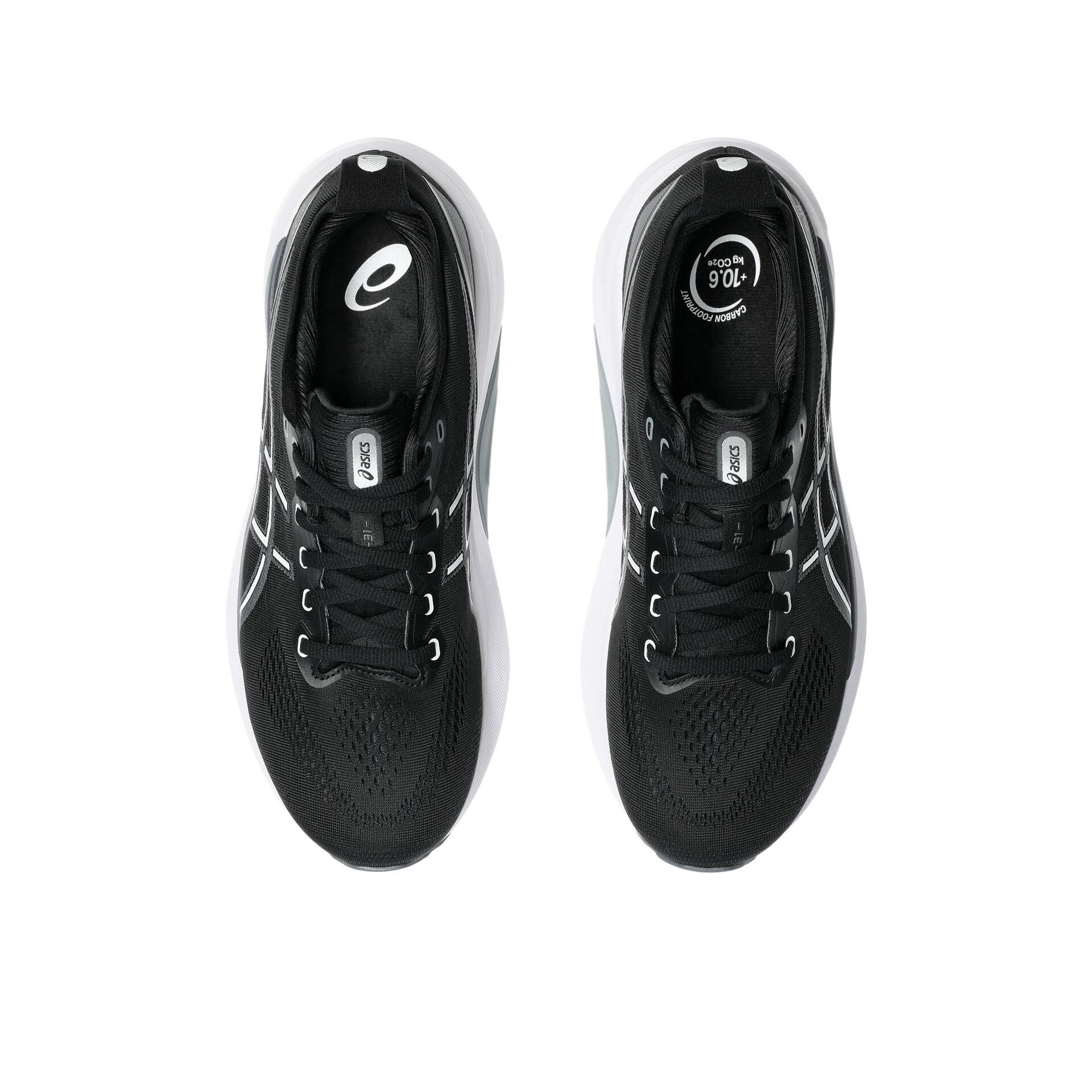 ASICS Sepatu Lari Pria GEL-KAYANO 31 - Hitam Putih