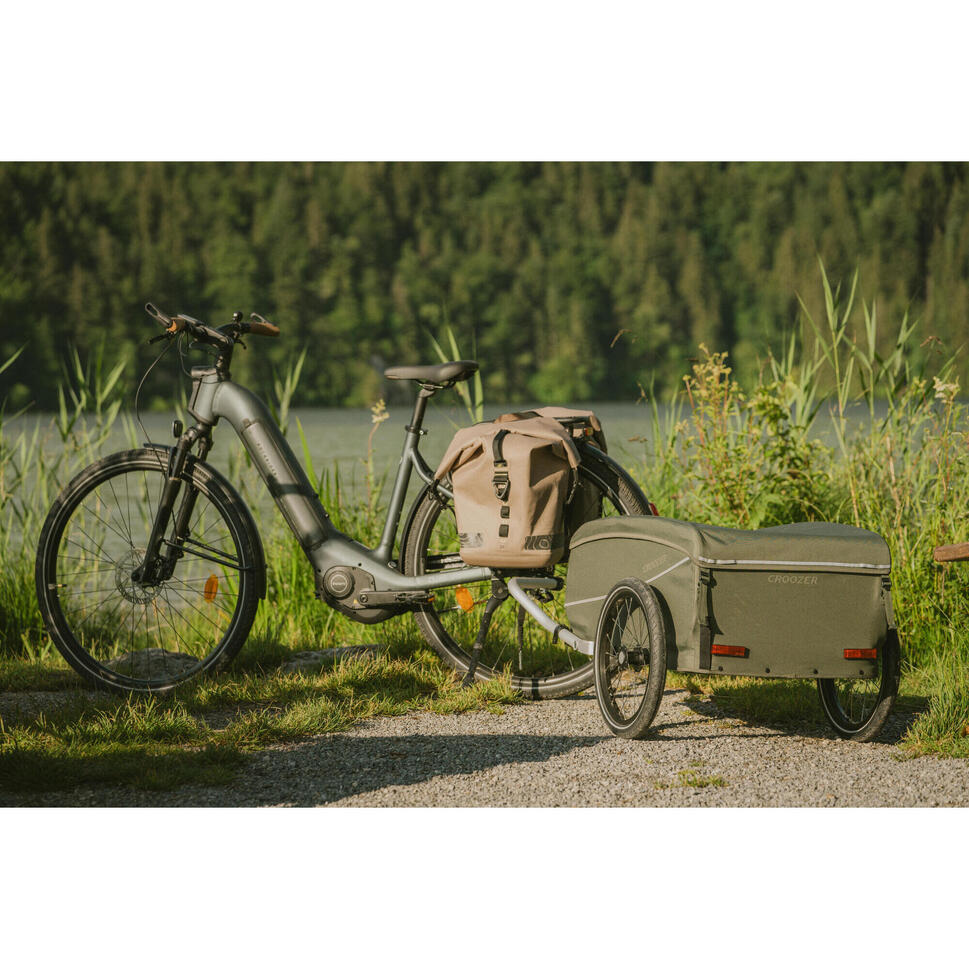 Vélo tout chemin électrique à moteur automatique owuru cadre bas, E ...