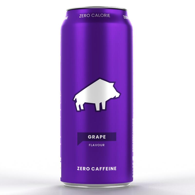 Napój DZIK ZERO KOFEINY ZERO KALORII GRAPE 500 ML NO BRAND | Decathlon