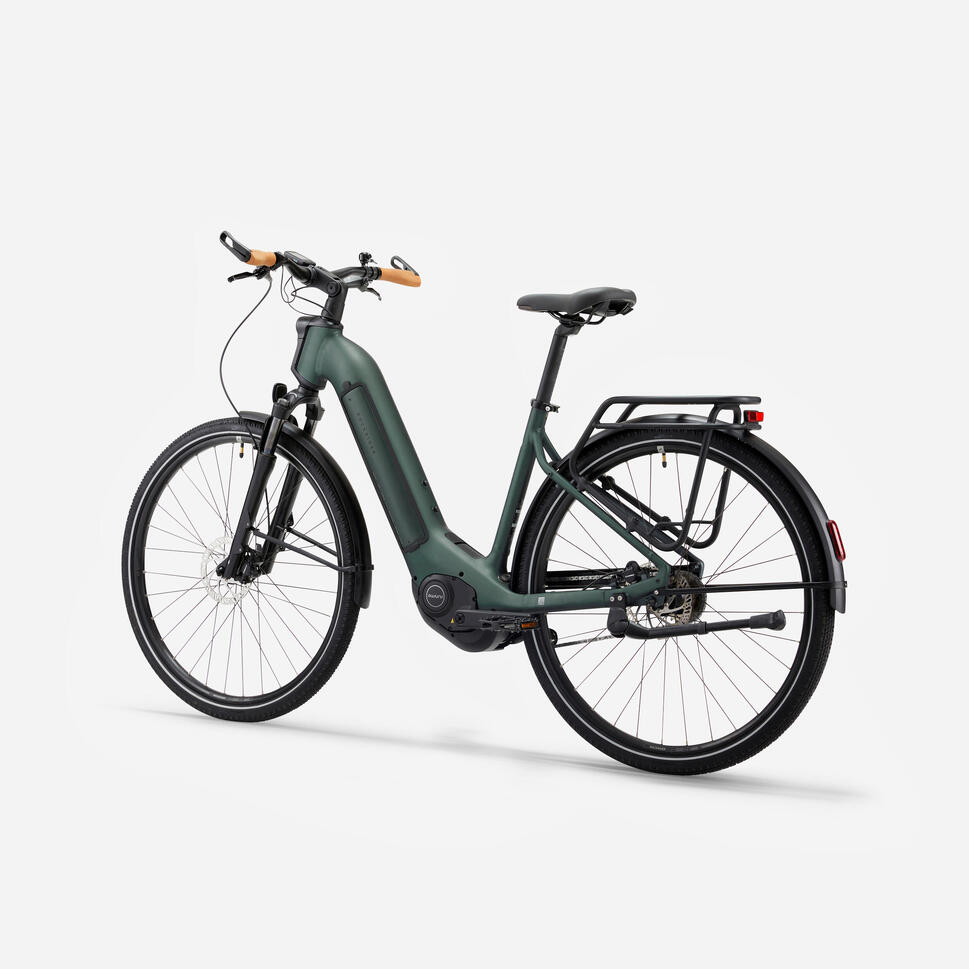 Vélo tout chemin électrique à moteur automatique owuru cadre bas, E ...