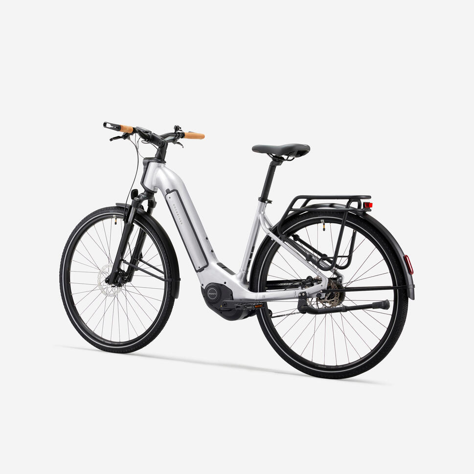 Vélo tout chemin électrique à moteur automatique owuru cadre bas, E ...