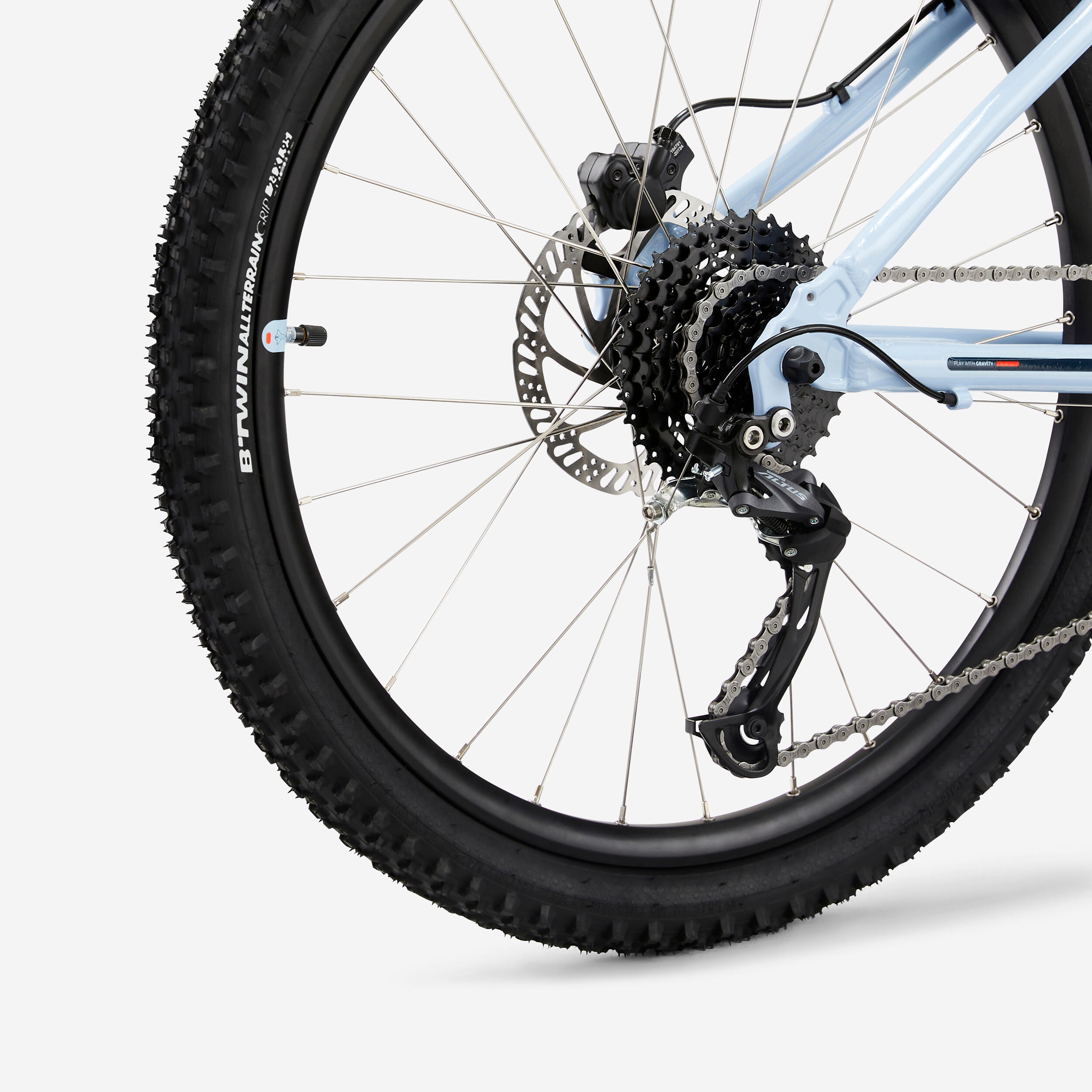 Kids' Mountain Bike 24" 9-12 Years EXPL 900 - Blue ROCKRIDER | Decathlon