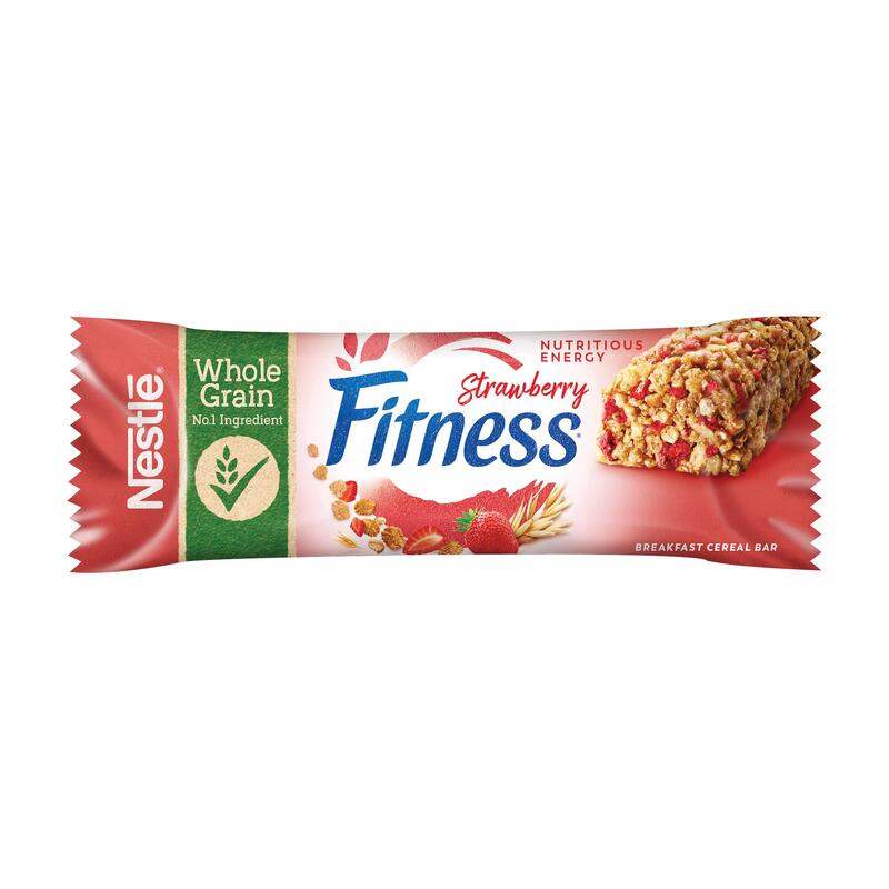 NESTLE - RO FITNESS BATON DE CEREALE CU CĂPȘUNI 23,5G | Decathlon
