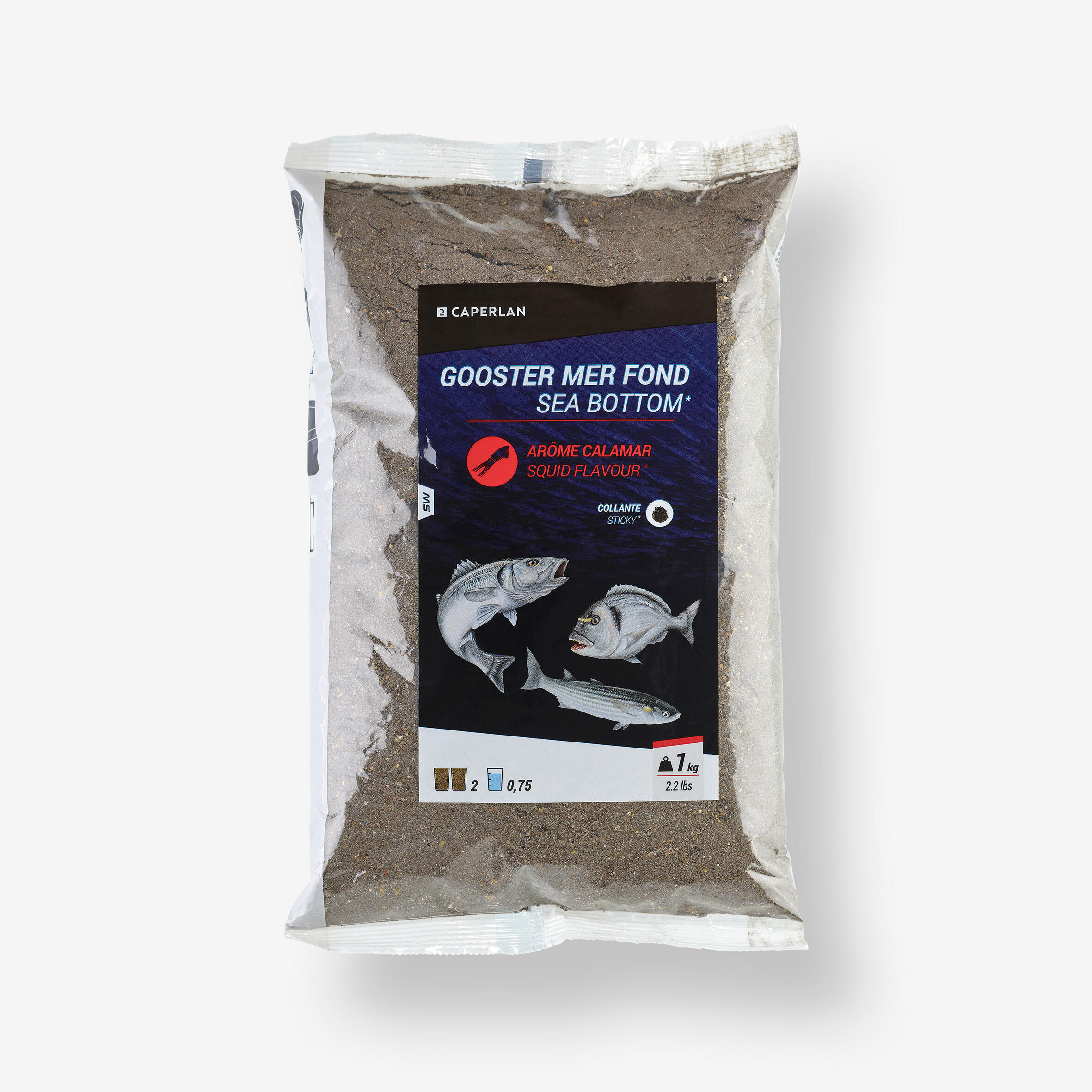 Sea Fishing Groundbait Gooster Sea 1 kg CAPERLAN | Decathlon