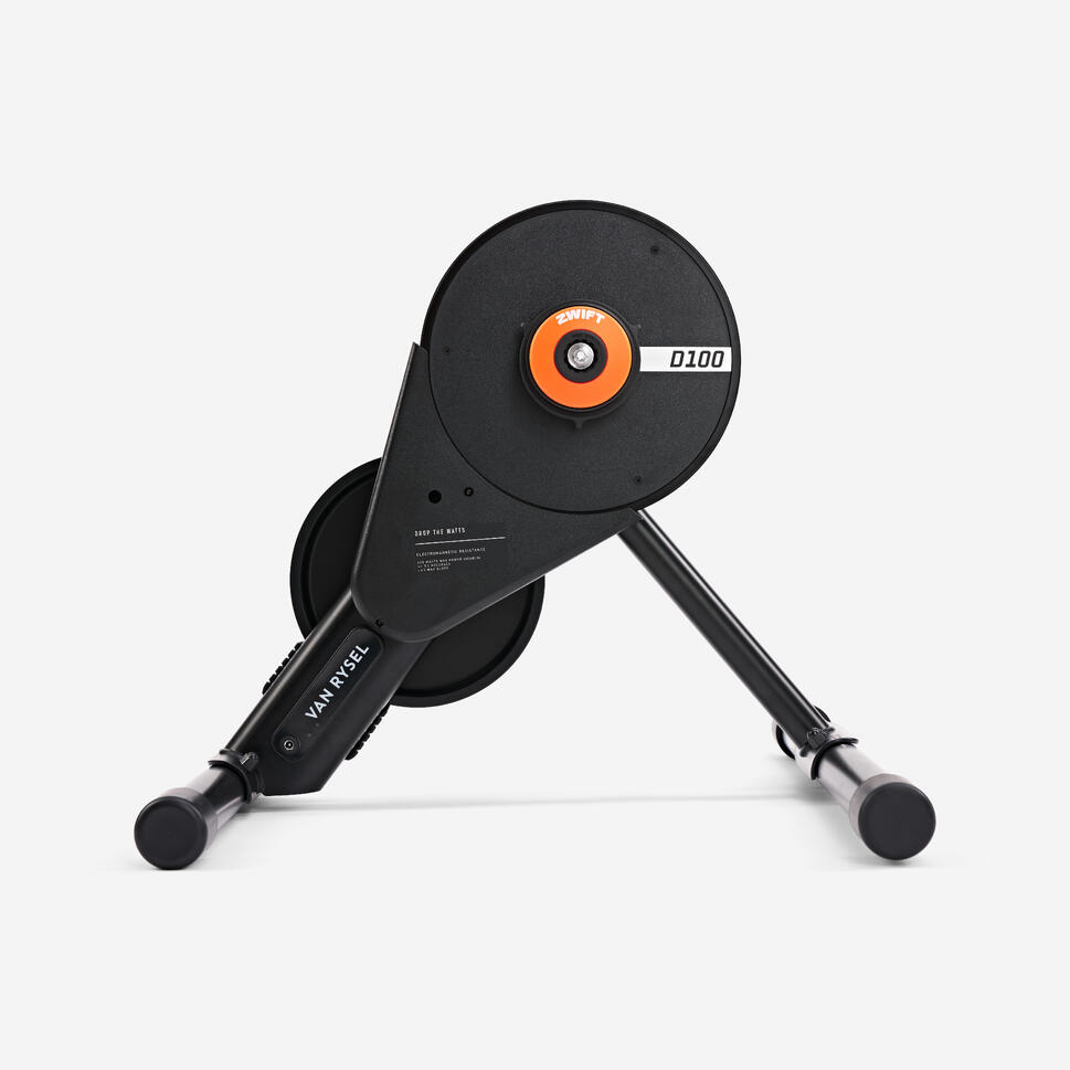 Home Trainer D100 avec "Zwift Cog and Click" VAN RYSEL | Decathlon