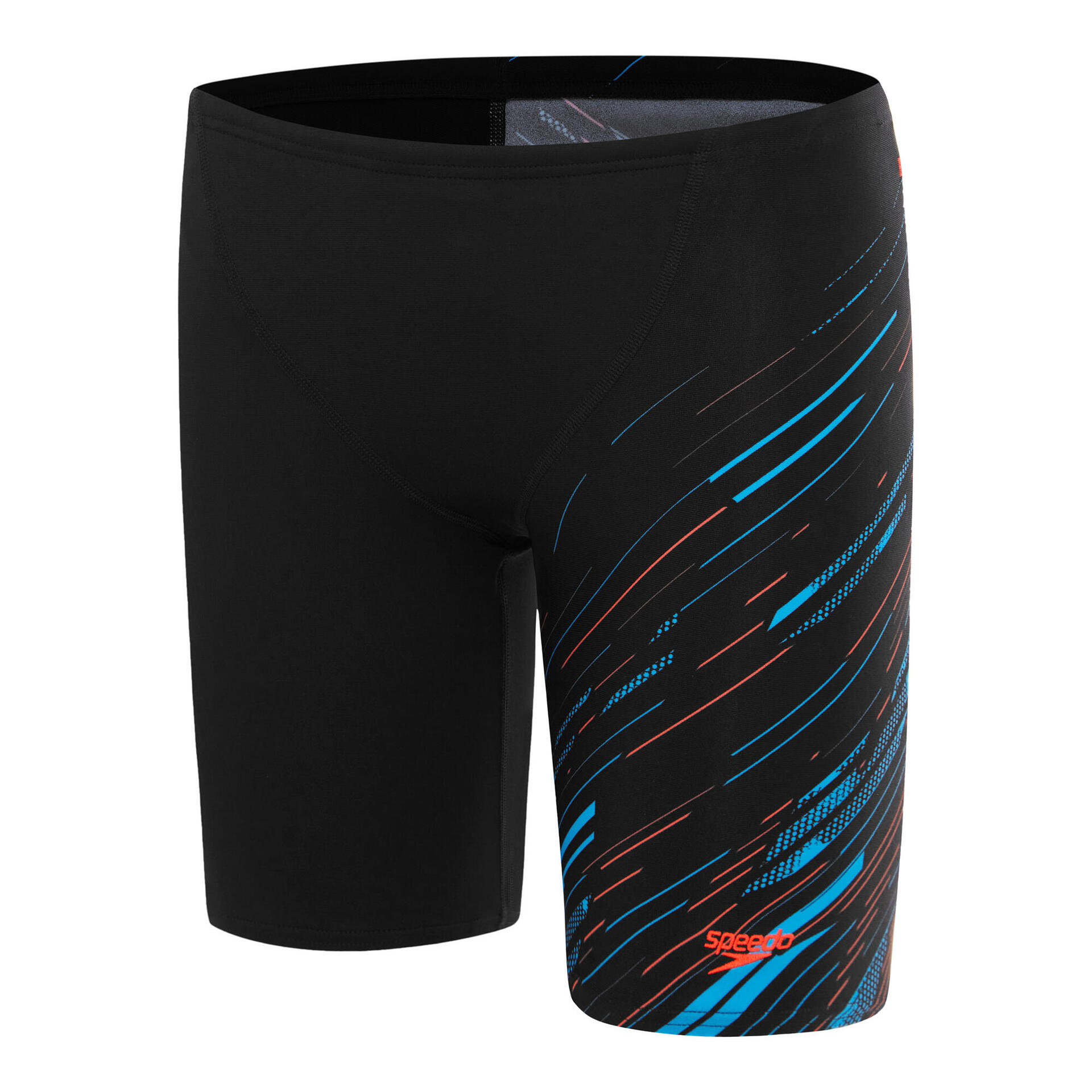 Speedo Boys Allover Hyperboom V-Cut Jammer
