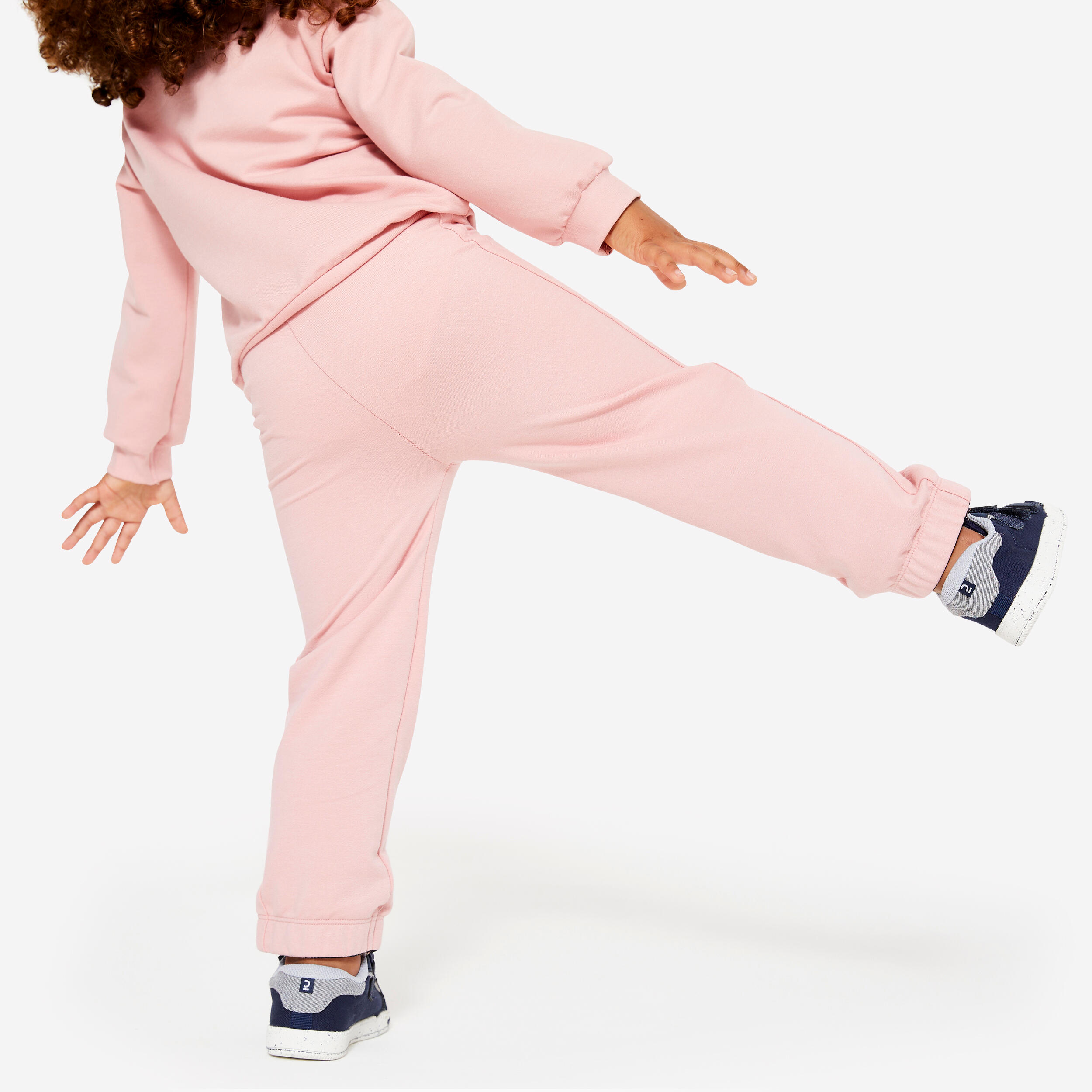 Kids’ Gym Tracksuit - Pink - Pink - Domyos - Decathlon