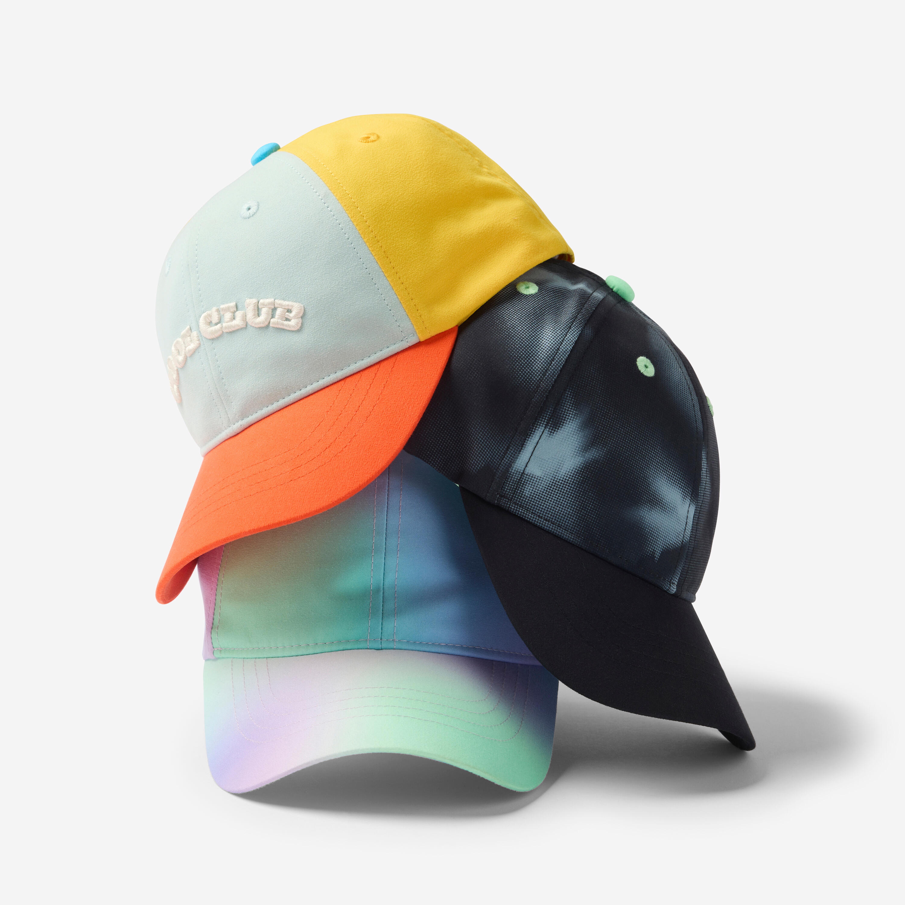 Kids' Adjustable Breathable Cap - Multi-colour, lilac purple ...