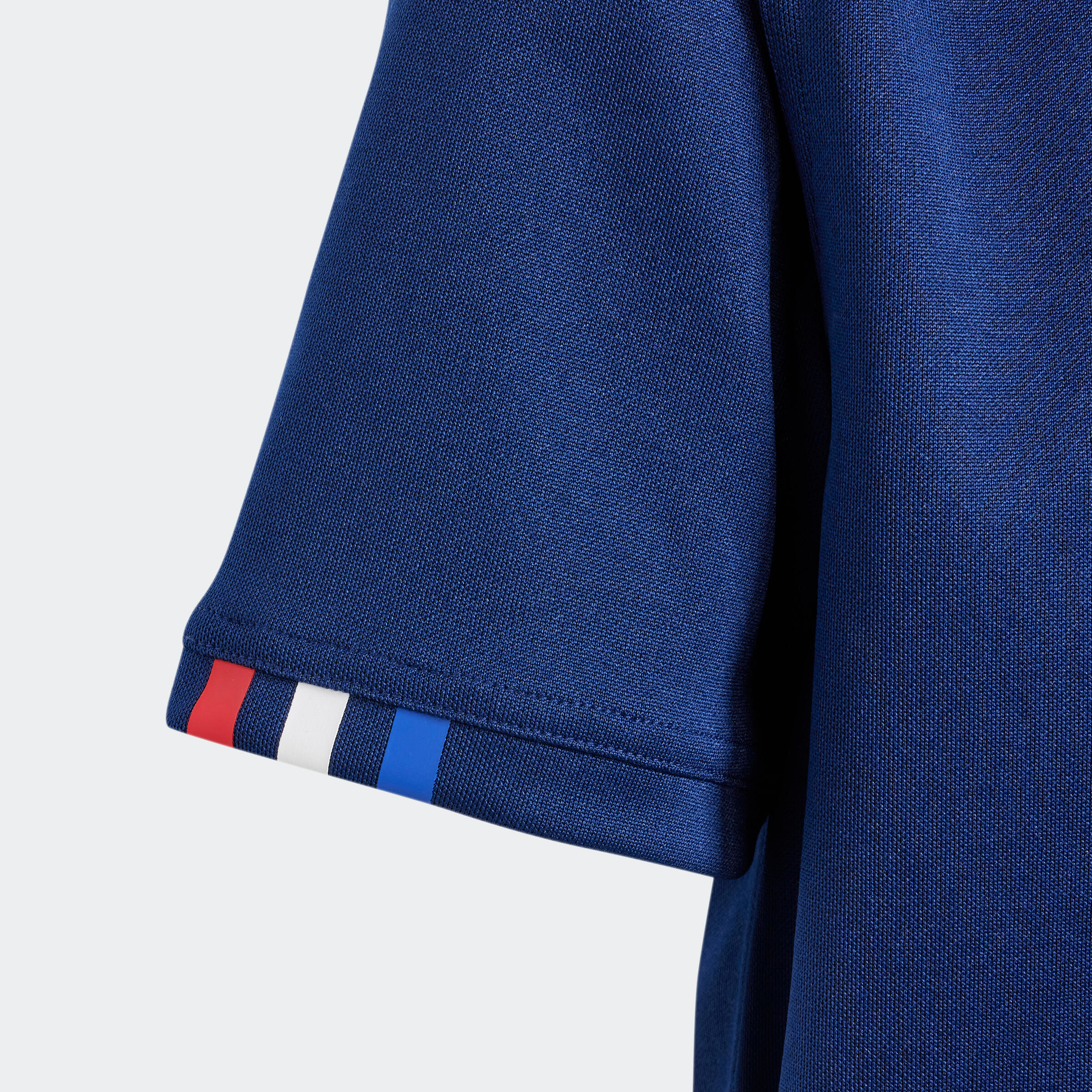 Kinder Rugby Trikot kurzarm Replika - XV de France FFR 2024/2025 blau ...