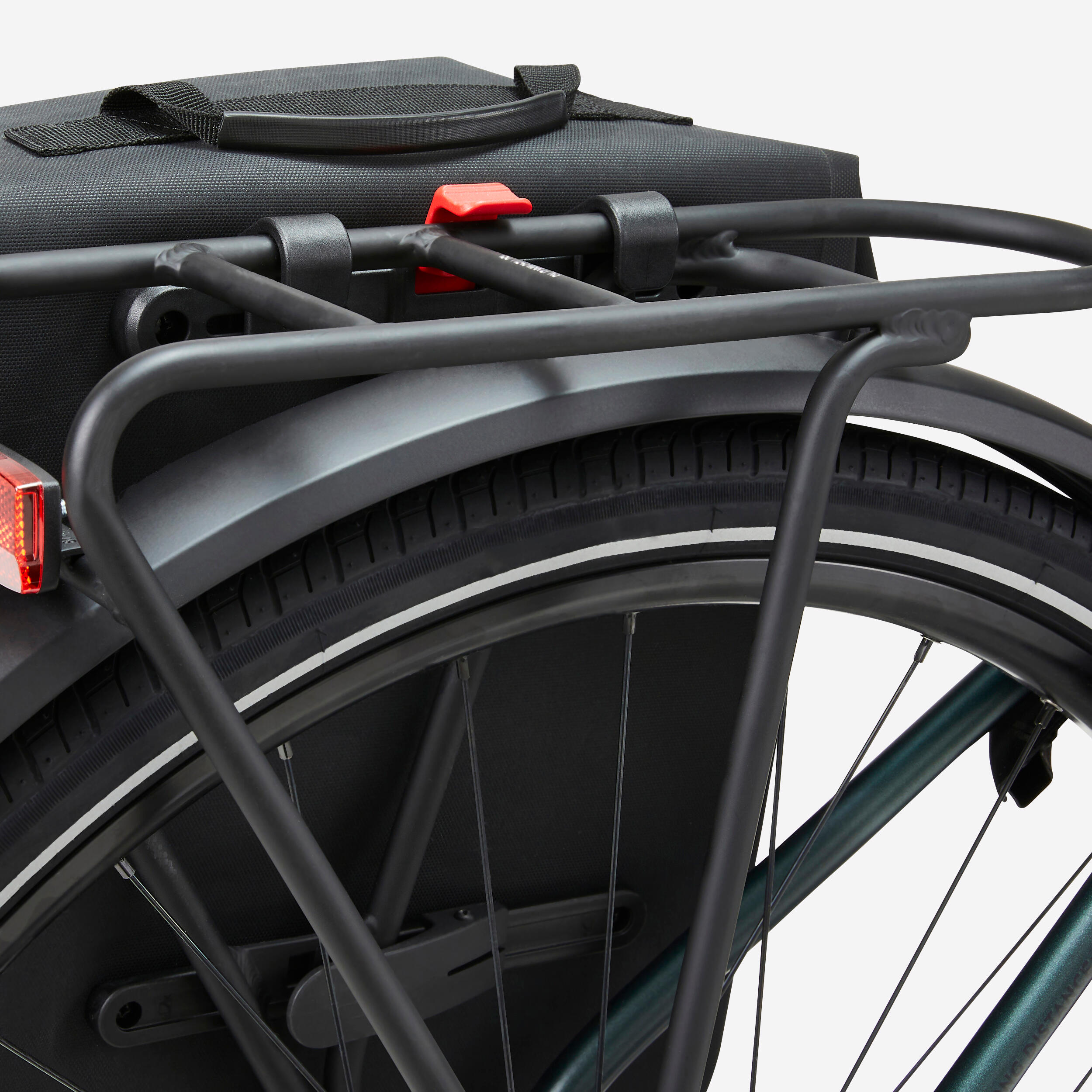 Waterproof Pannier 27 L – 900 - Black - Btwin - Decathlon