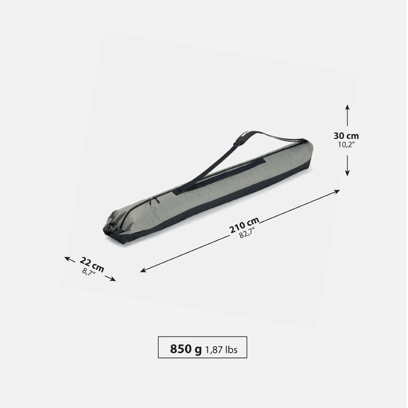 HOUSSE SKI 500 - ROBUST - ROUGE WEDZE | Decathlon