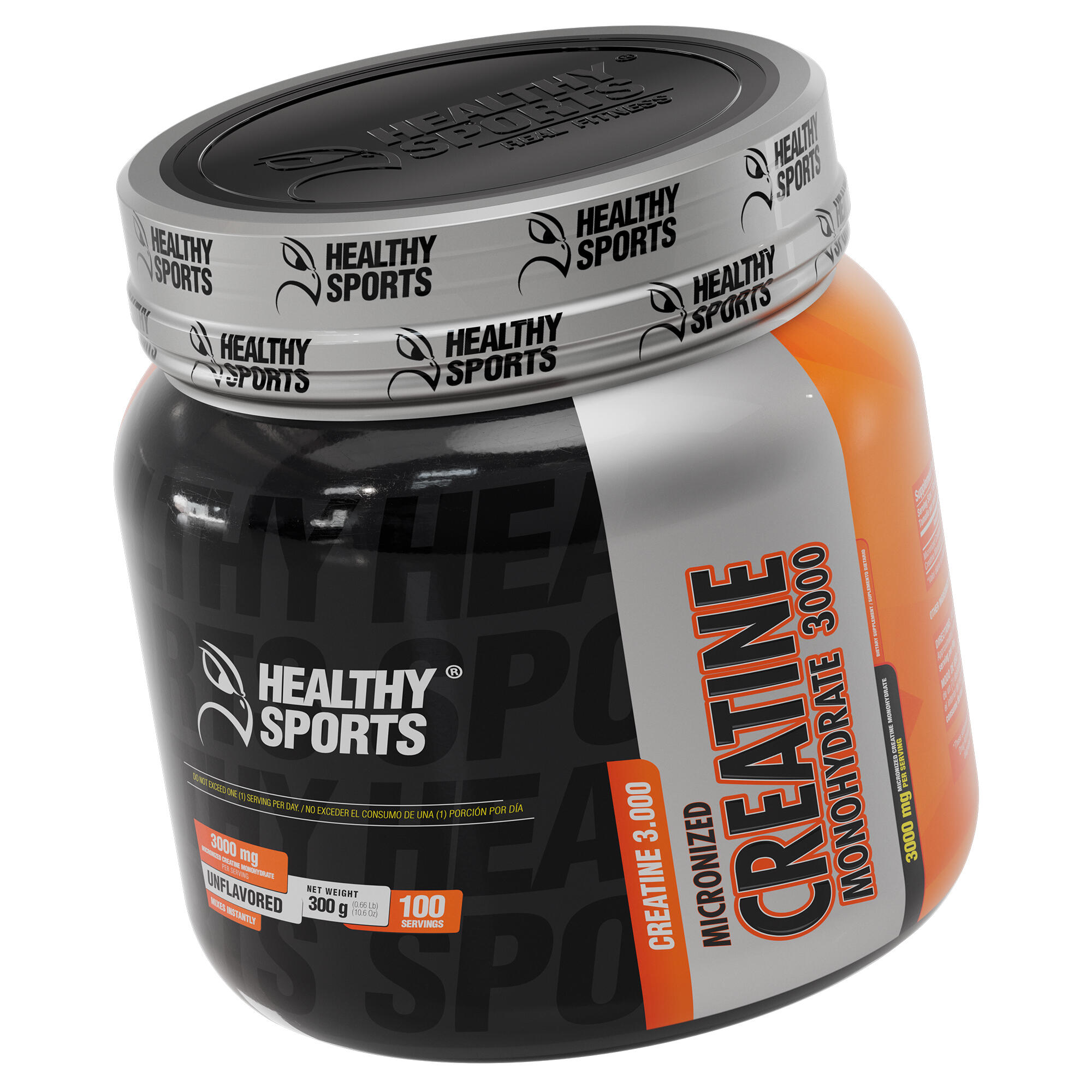 Creatina de 300gr para 100 dosis Healthy Sports - Decathlon