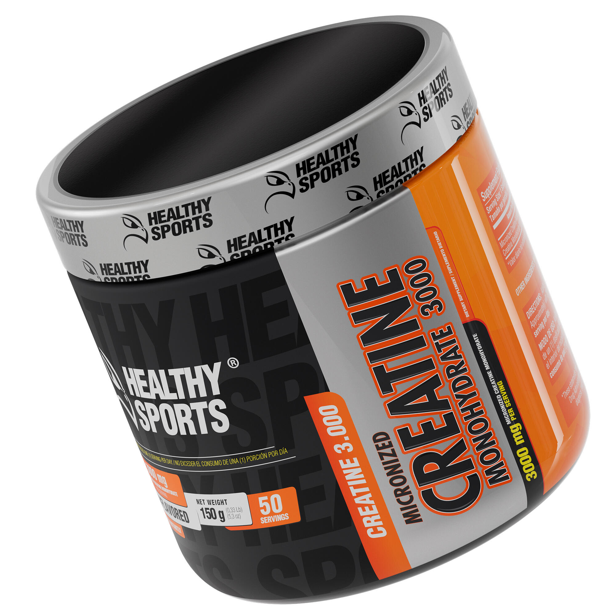 Creatina de 150gr para 50 dosis Healthy Sports - Decathlon