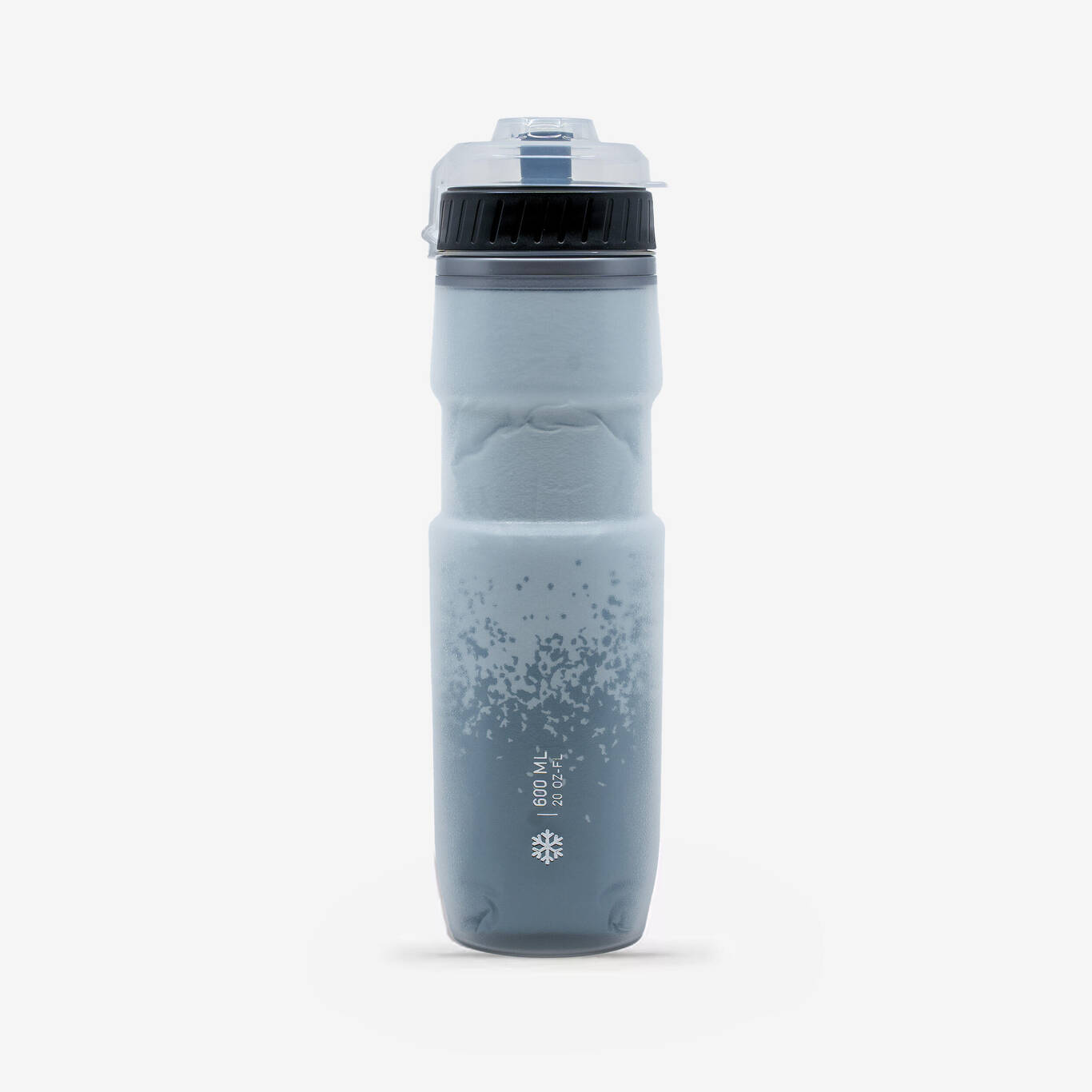 Flexible thermal flask 600ml - blue - Decathlon
