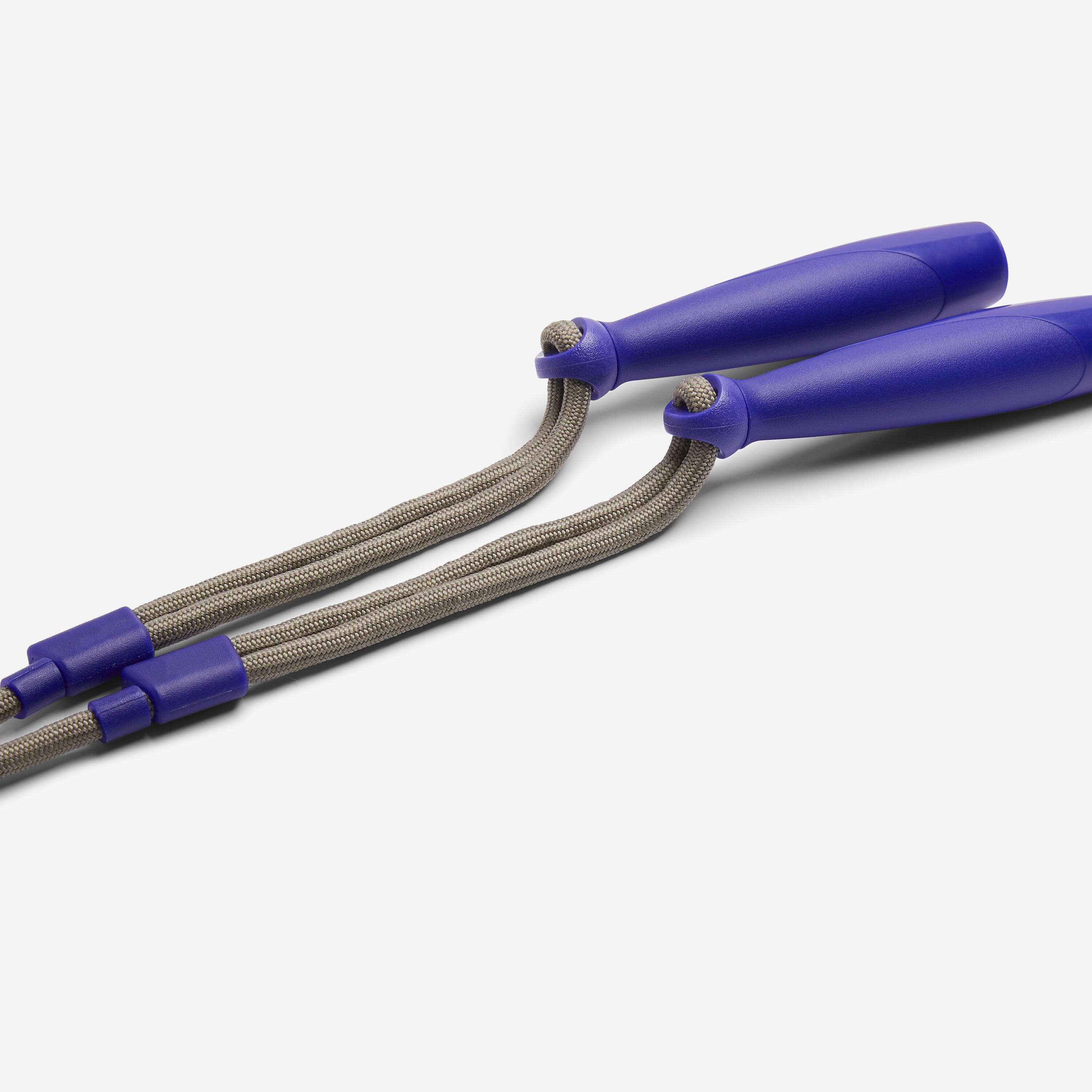 Kids’ Adjustable Skipping Rope - 500 - Bright violet - Domyos - Decathlon