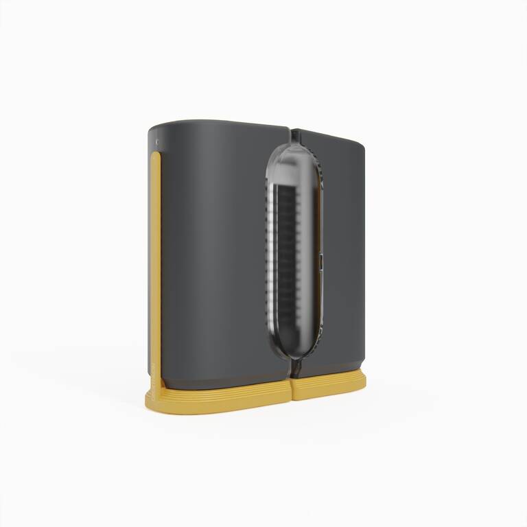 Table Tennis Set for Small Tables with Rollnet + 2 PPR100 Bats + 2 Balls - Decathlon