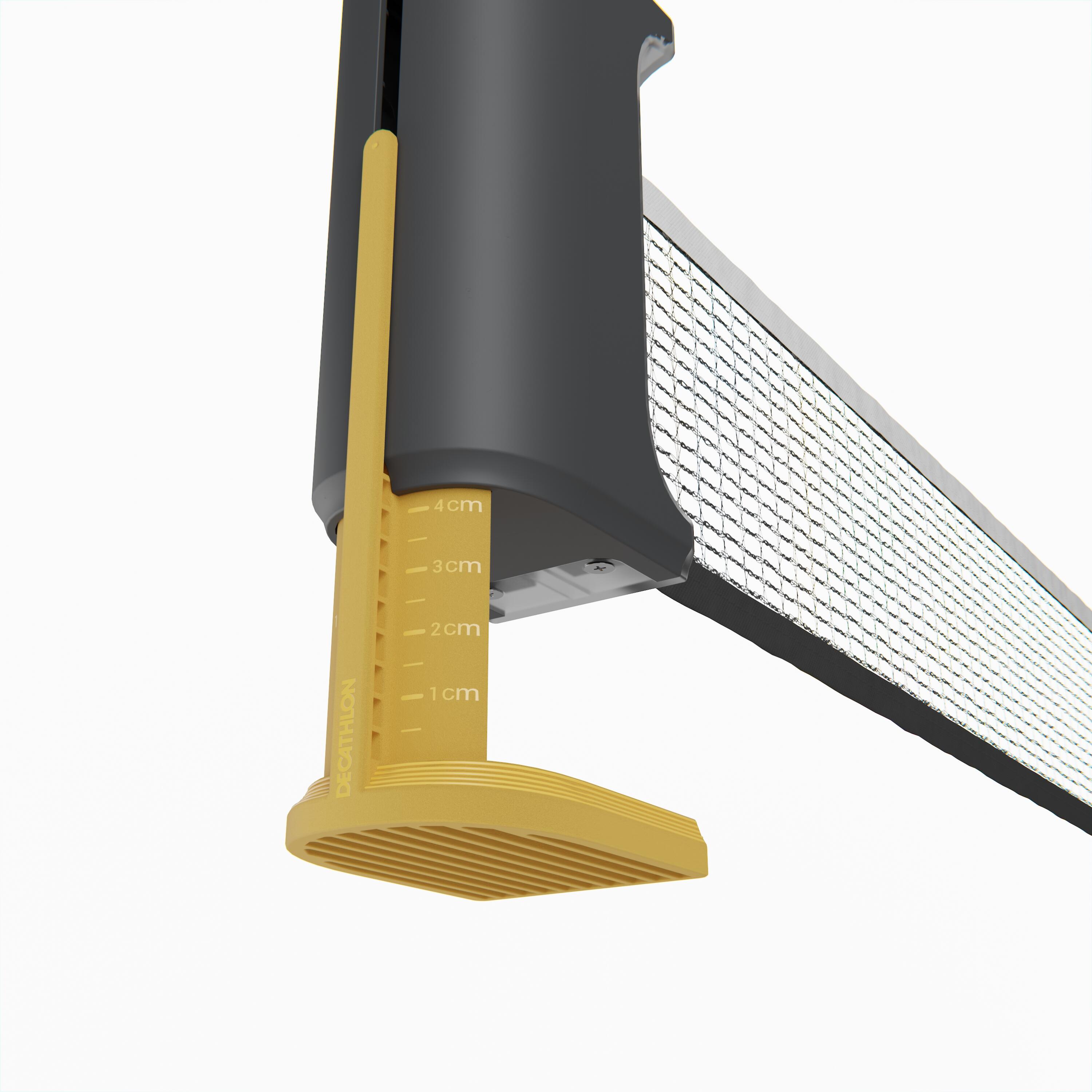 Table Tennis Set for Small Tables with Rollnet + 2 PPR100 Bats + 2 ...